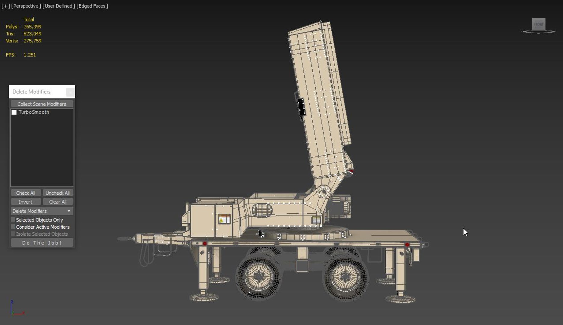 Leonidas High-Power Microwave Radar System 3D Model - TurboSquid 2300781