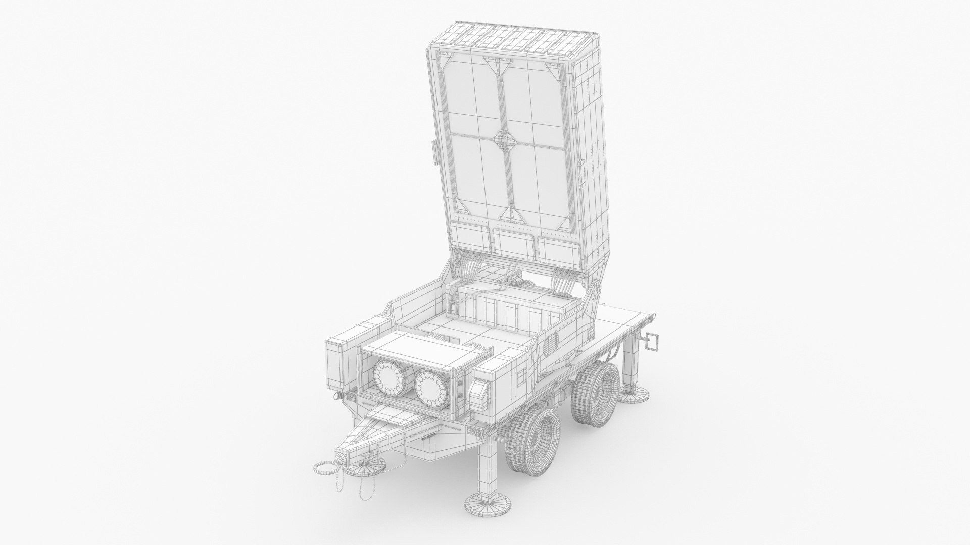 Leonidas High-Power Microwave Radar System 3D Model - TurboSquid 2300781