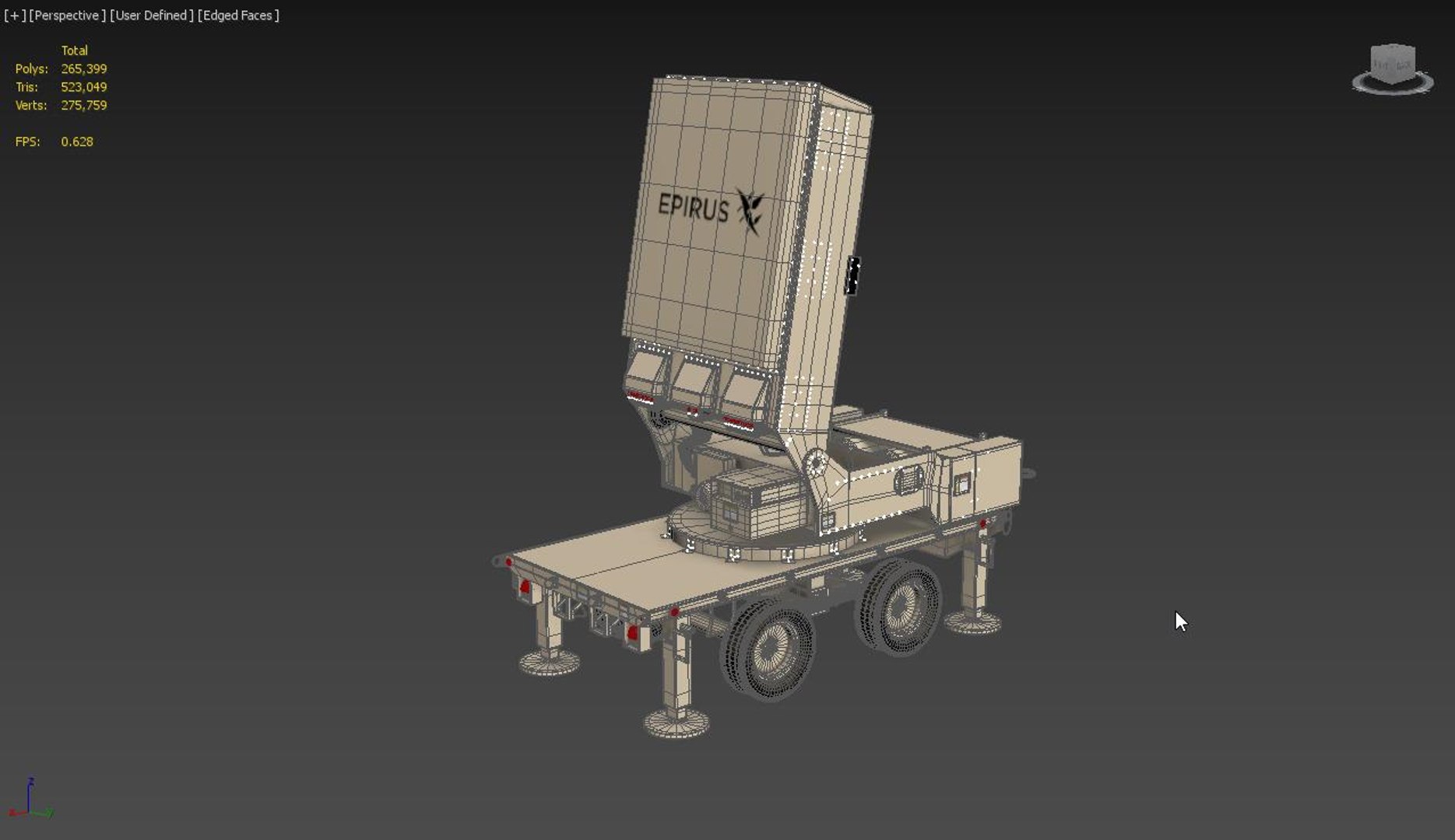 Leonidas High-Power Microwave Radar System 3D Model - TurboSquid 2300781