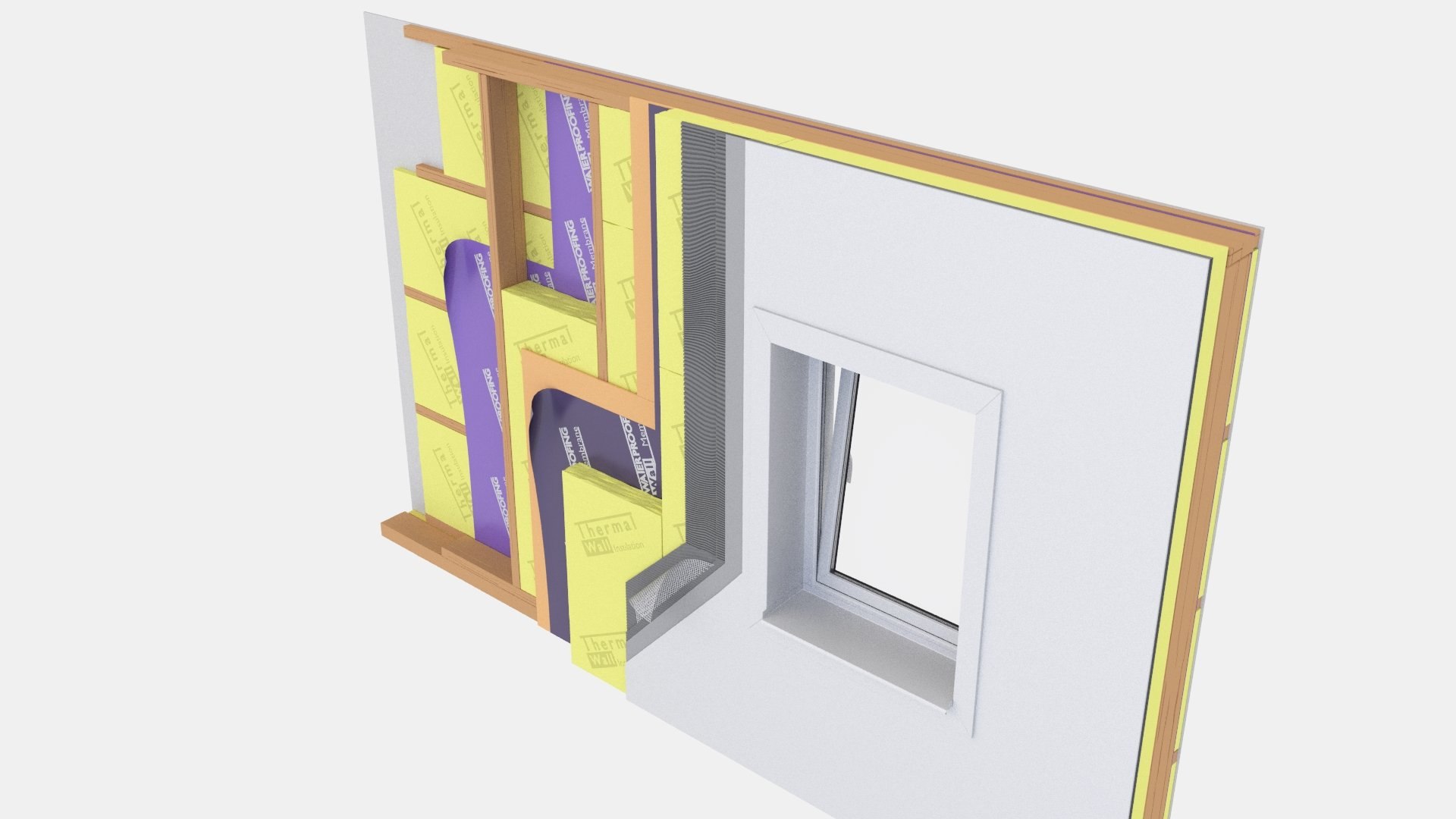 3D wall plastering mortar - TurboSquid 1529122