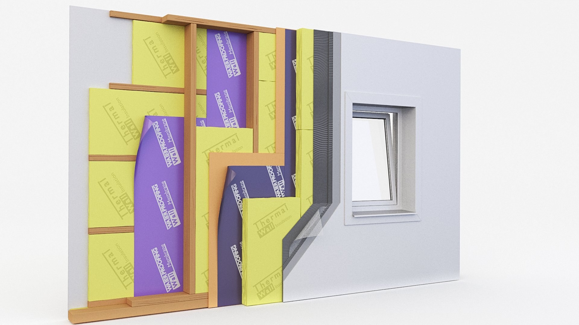 3D wall plastering mortar - TurboSquid 1529122