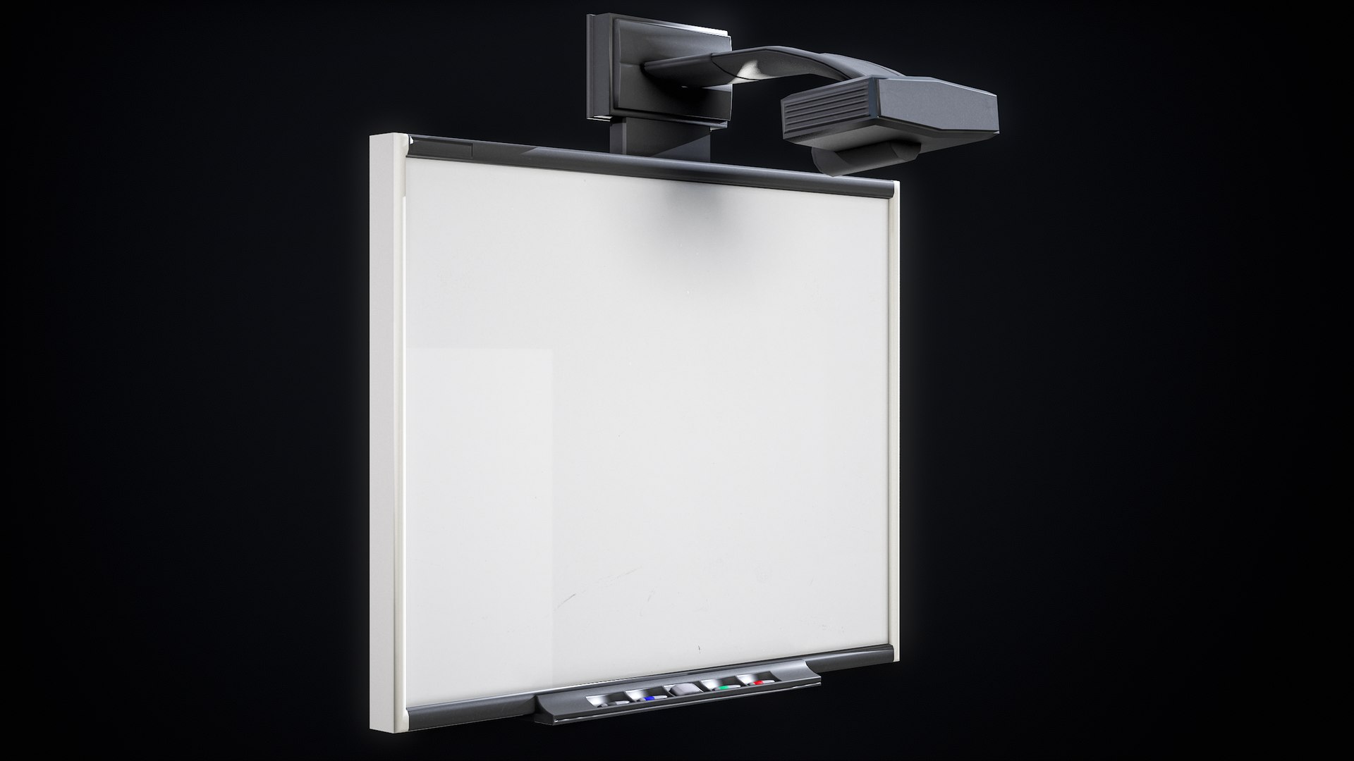 3D Interactive Smartboard PBR - TurboSquid 2176206