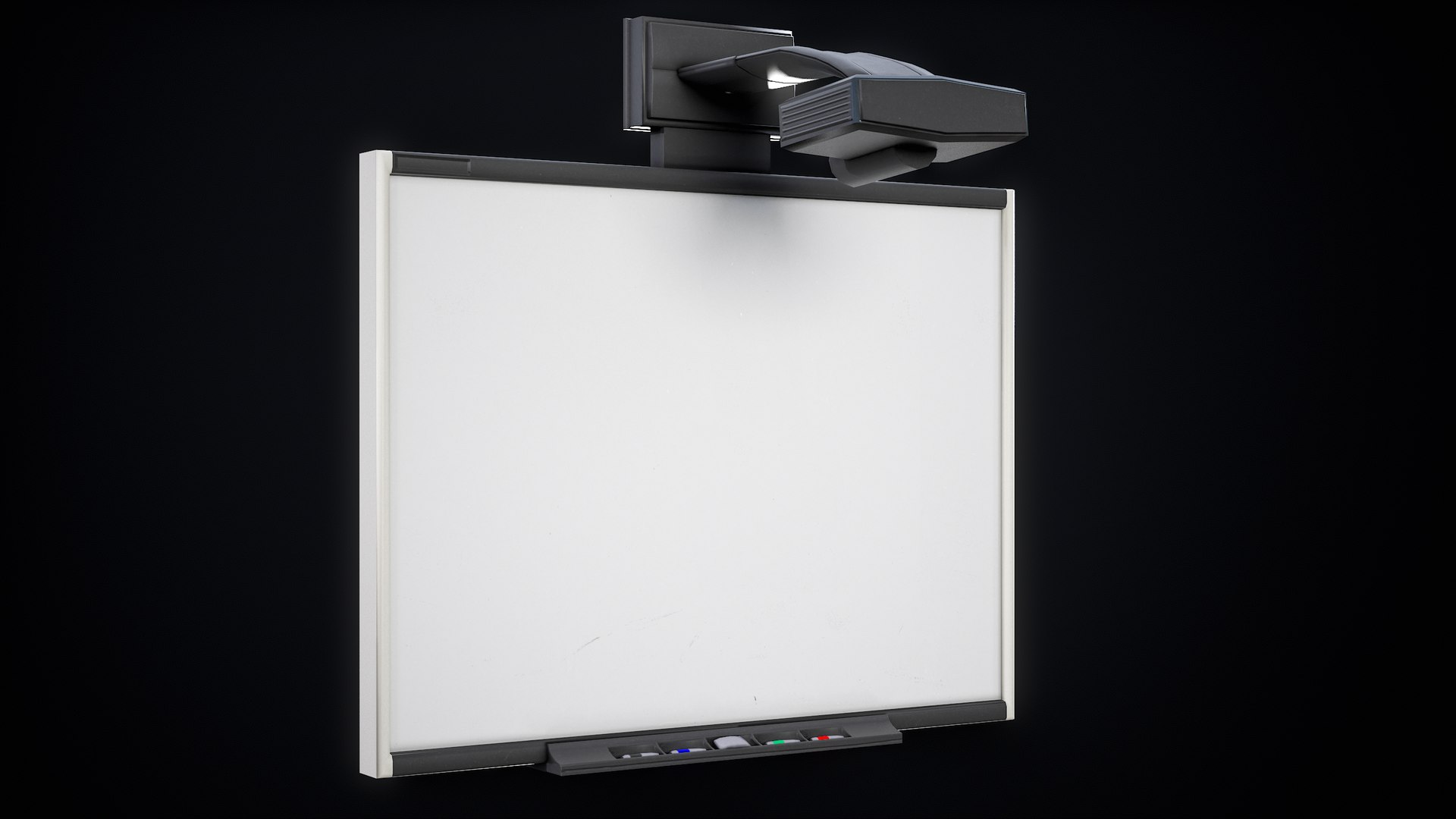 3D Interactive Smartboard PBR - TurboSquid 2176206