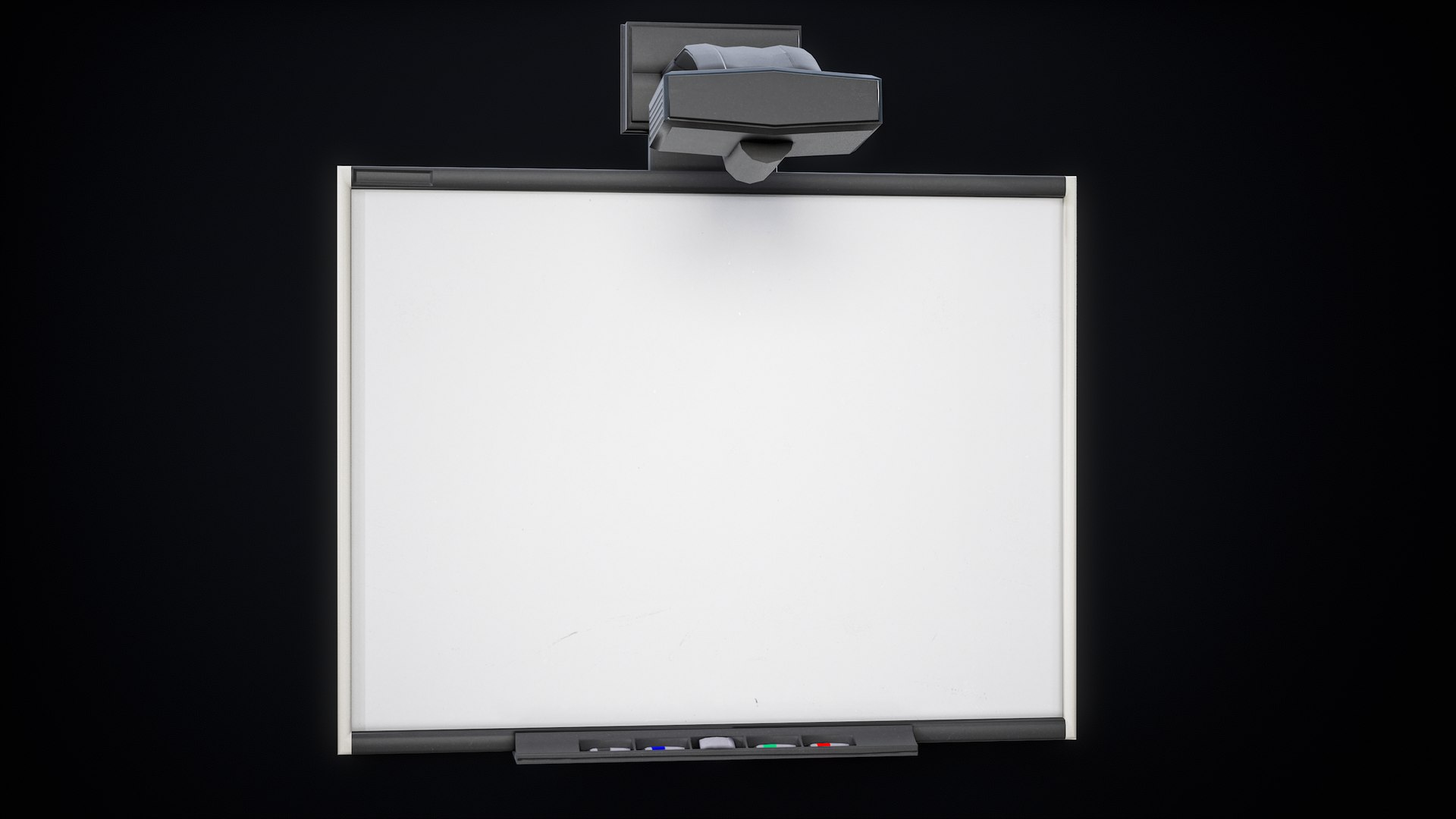 3D Interactive Smartboard PBR - TurboSquid 2176206