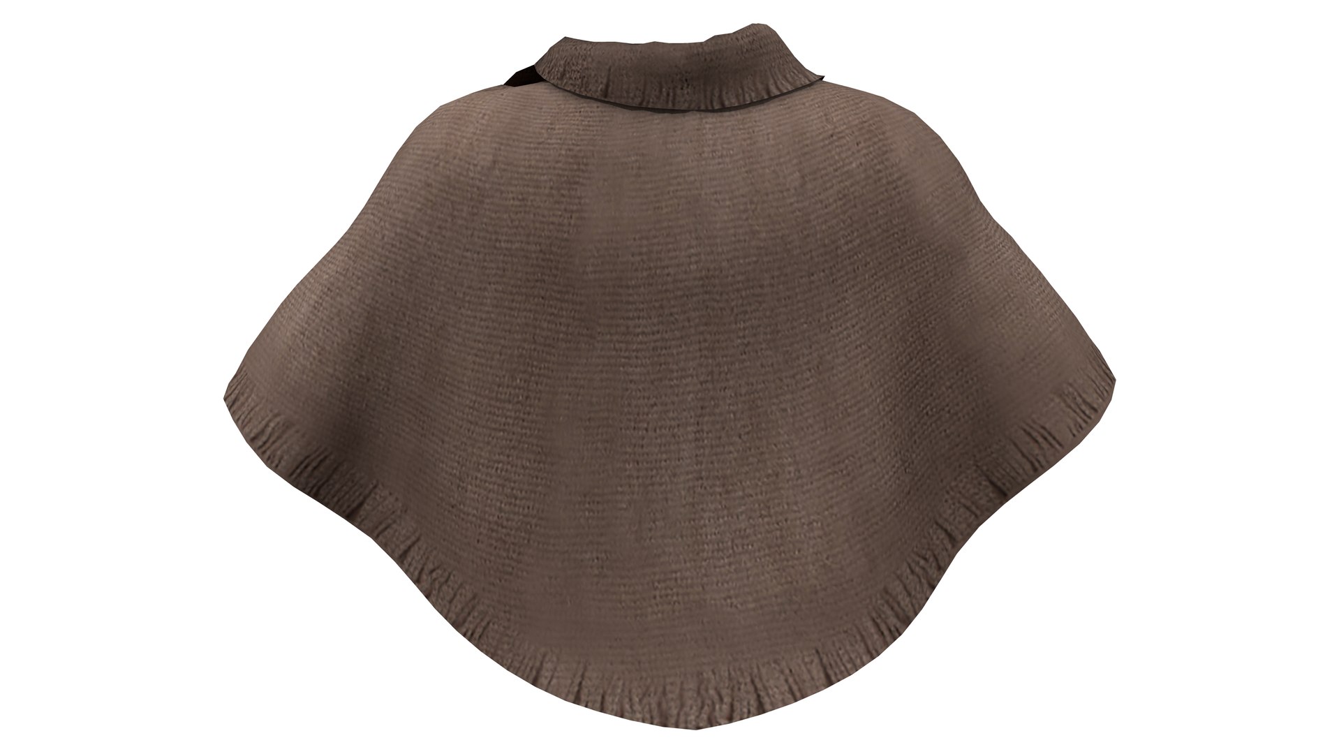 Ladies Poncho V1 3D - TurboSquid 1903515
