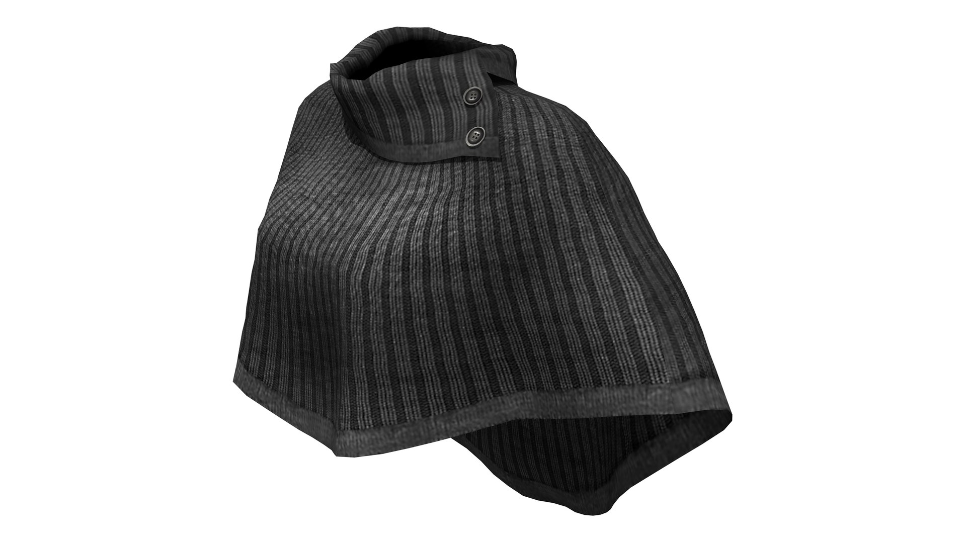 Ladies Poncho V1 3D - TurboSquid 1903515