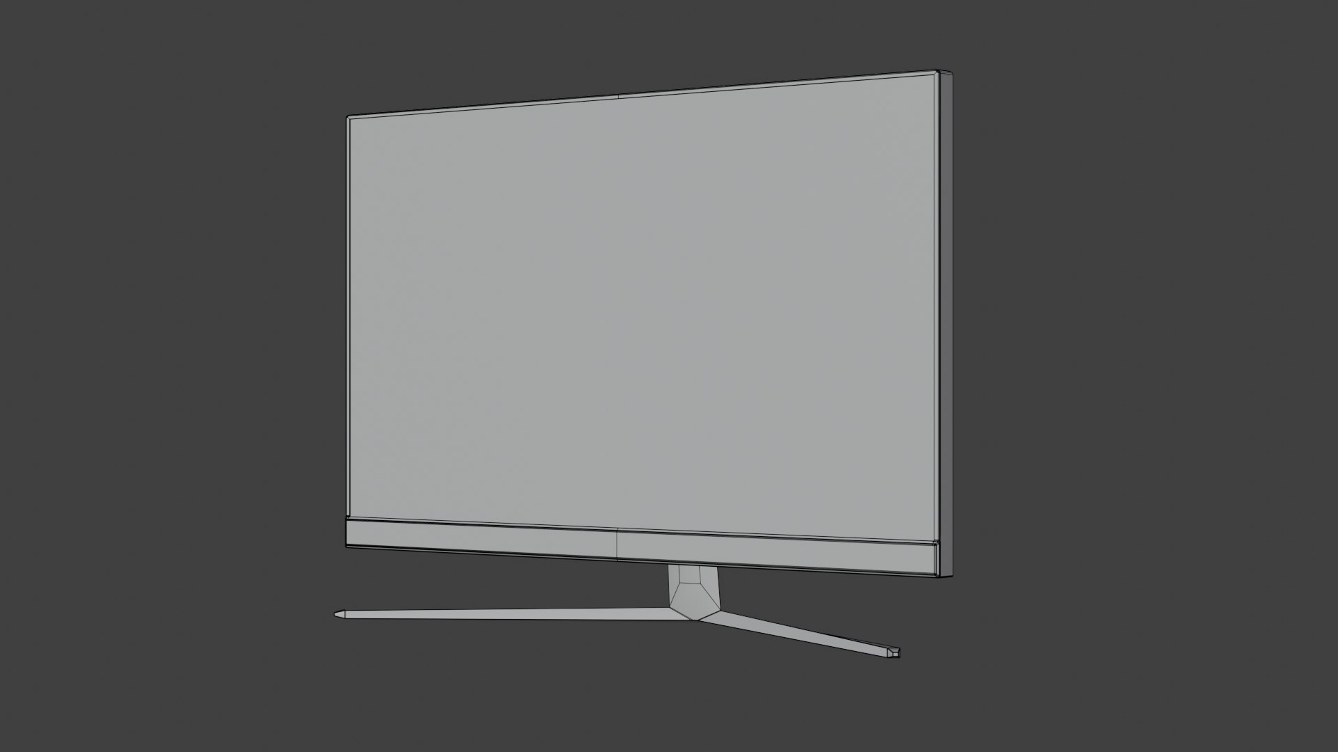 3D Low-poly Computer Monitor By Nikdox Model - TurboSquid 1973441