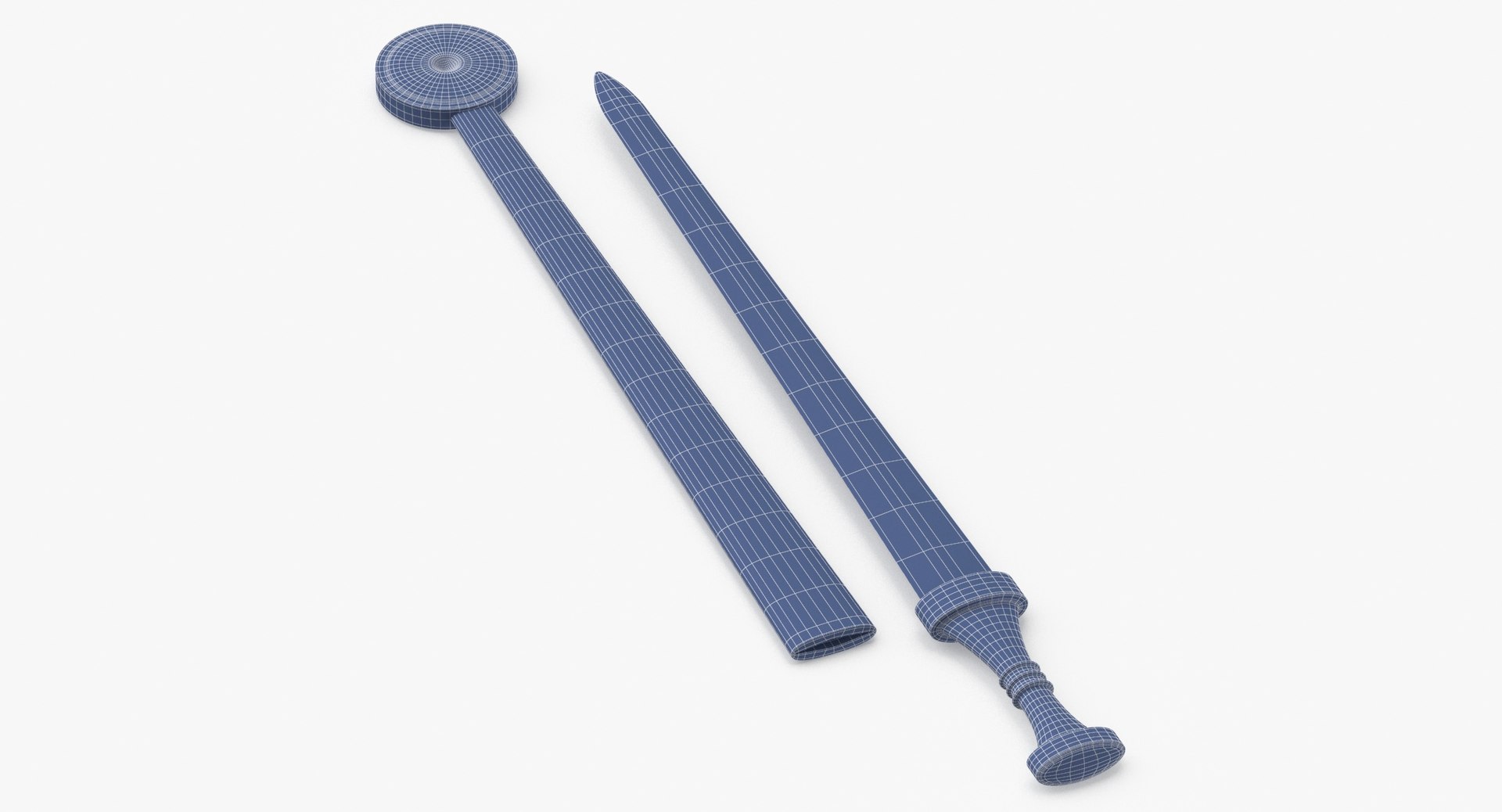 3D Roman Spatha Sword 02 - TurboSquid 2188922