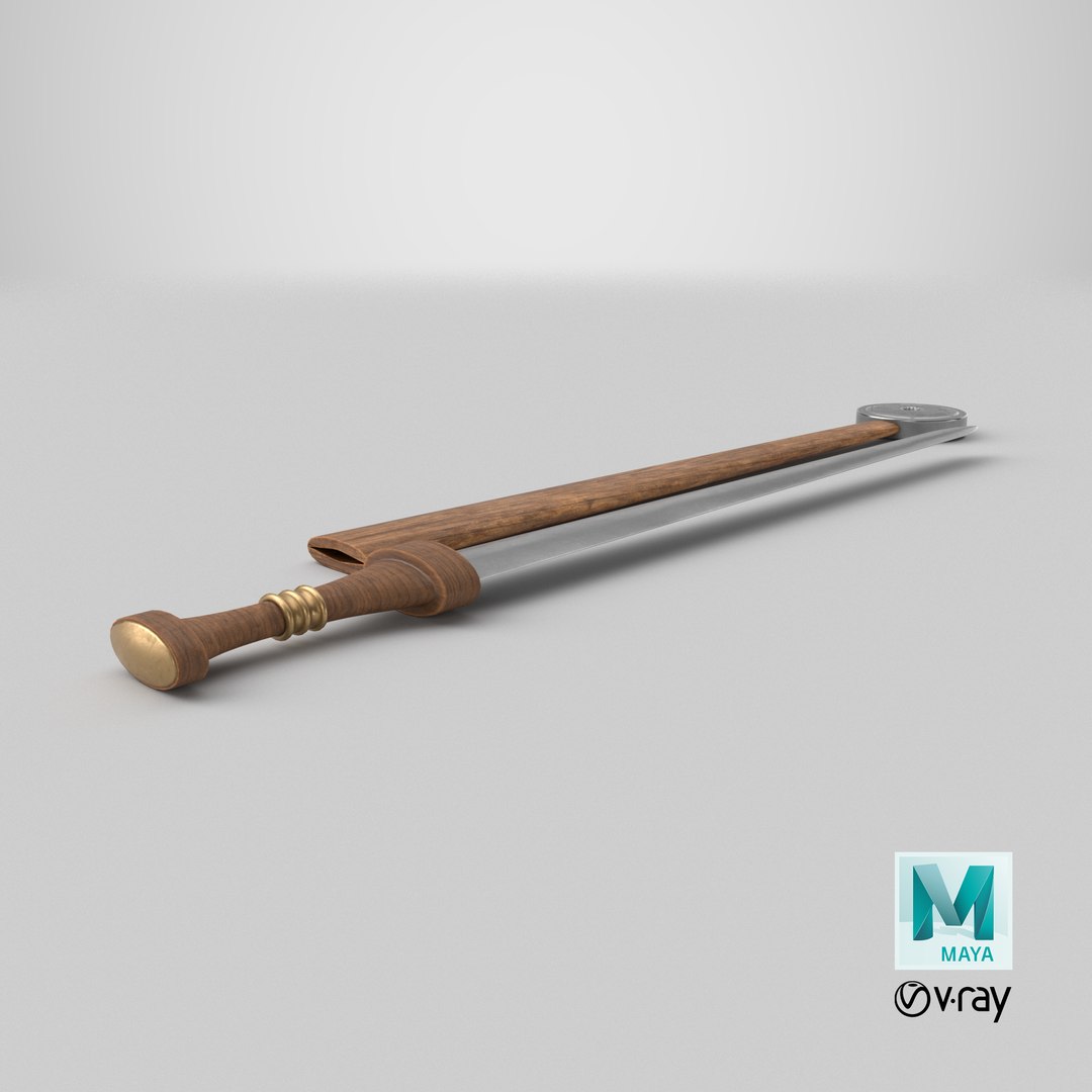 3D Roman Spatha Sword 02 - TurboSquid 2188922