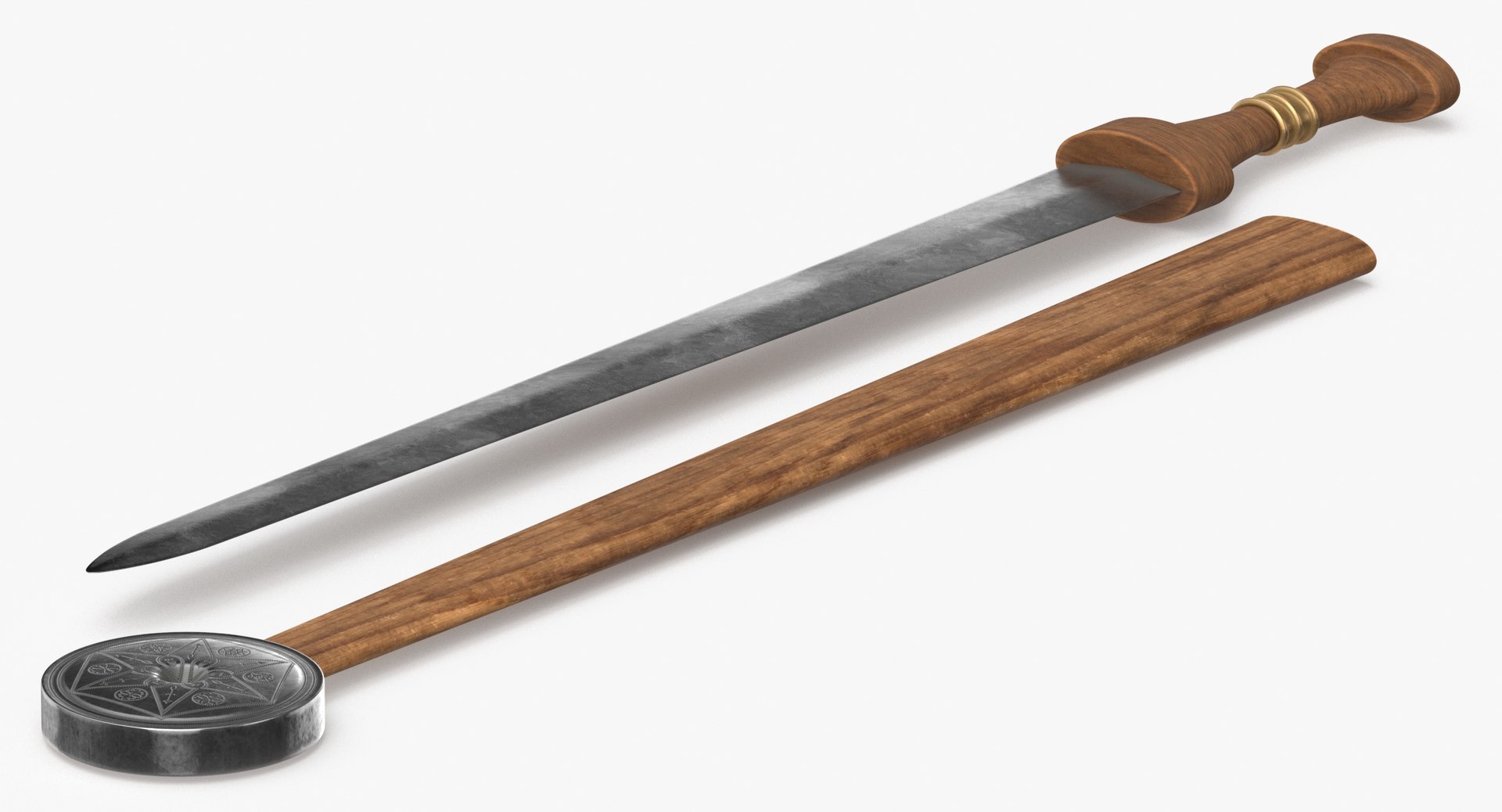 3D Roman Spatha Sword 02 - TurboSquid 2188922