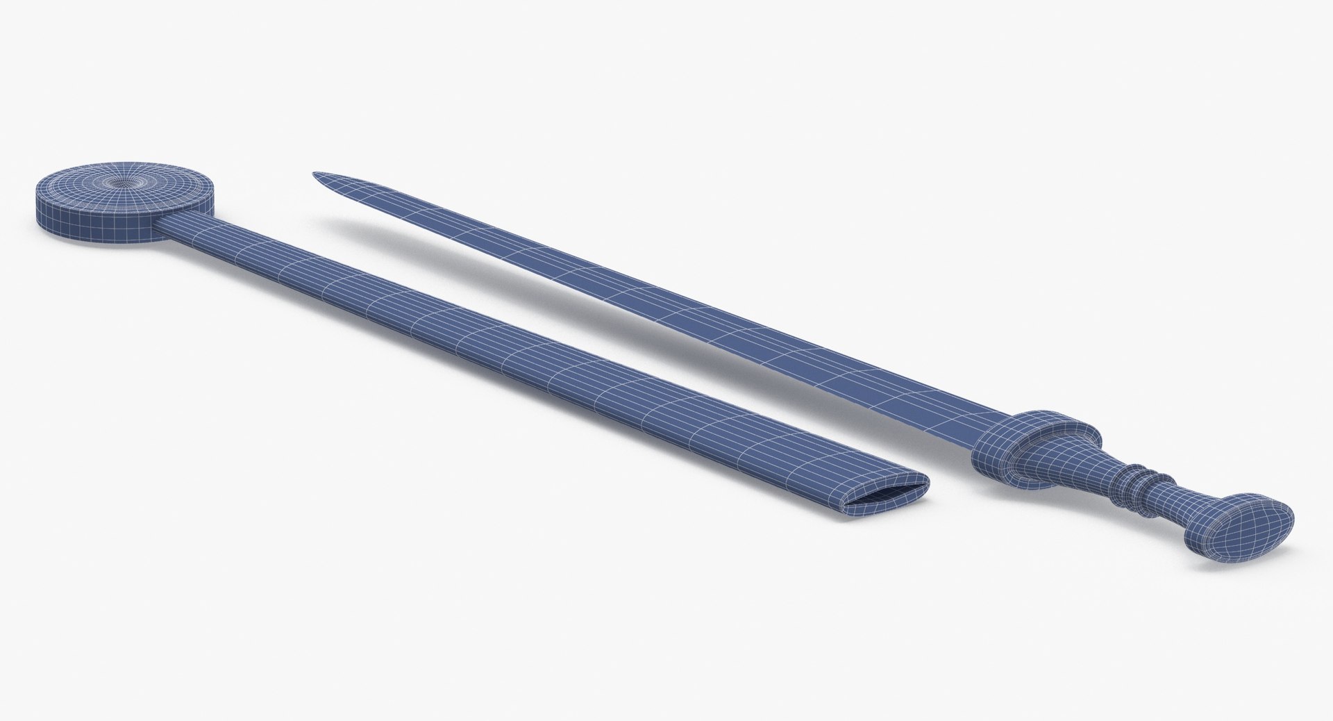 3D Roman Spatha Sword 02 - TurboSquid 2188922