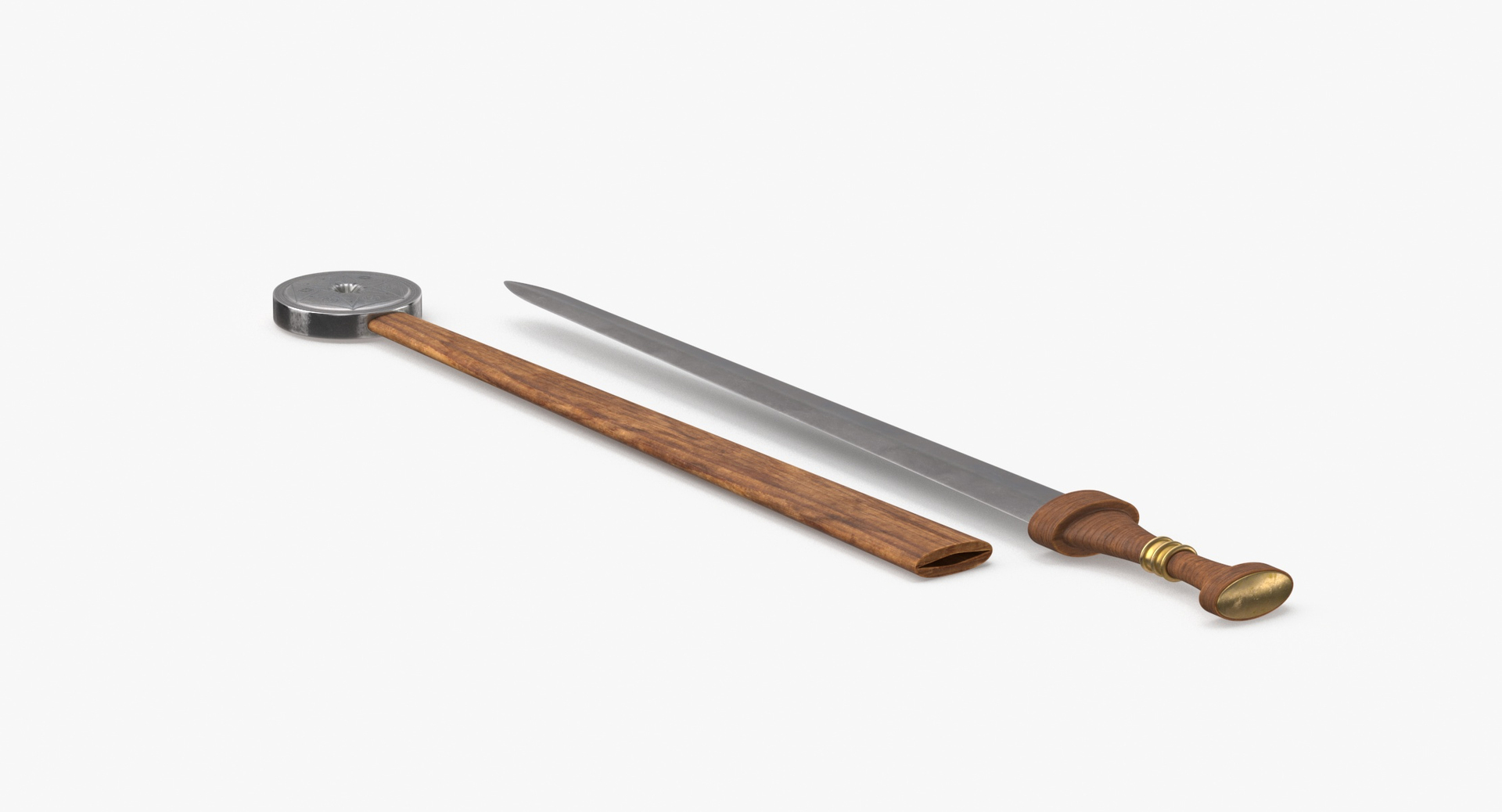 3D Roman Spatha Sword 02 - TurboSquid 2188922