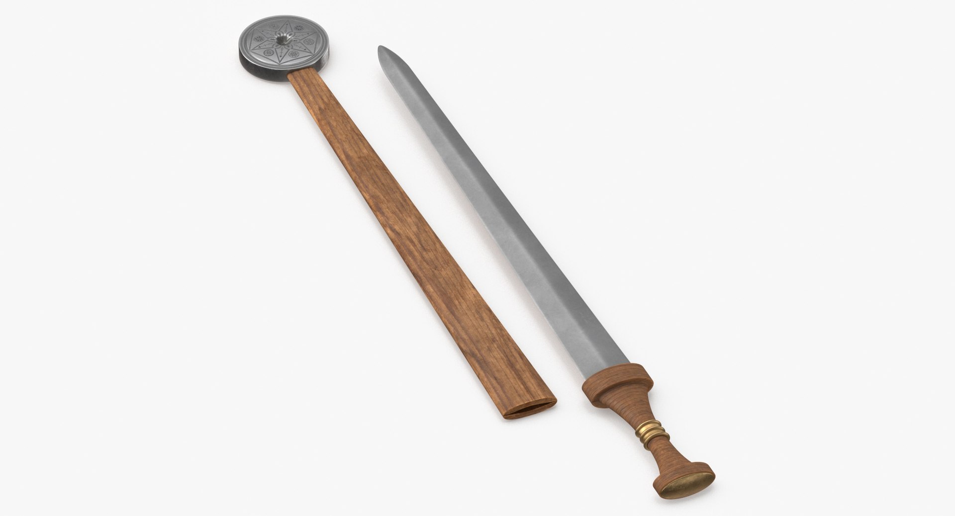 3D Roman Spatha Sword 02 - TurboSquid 2188922