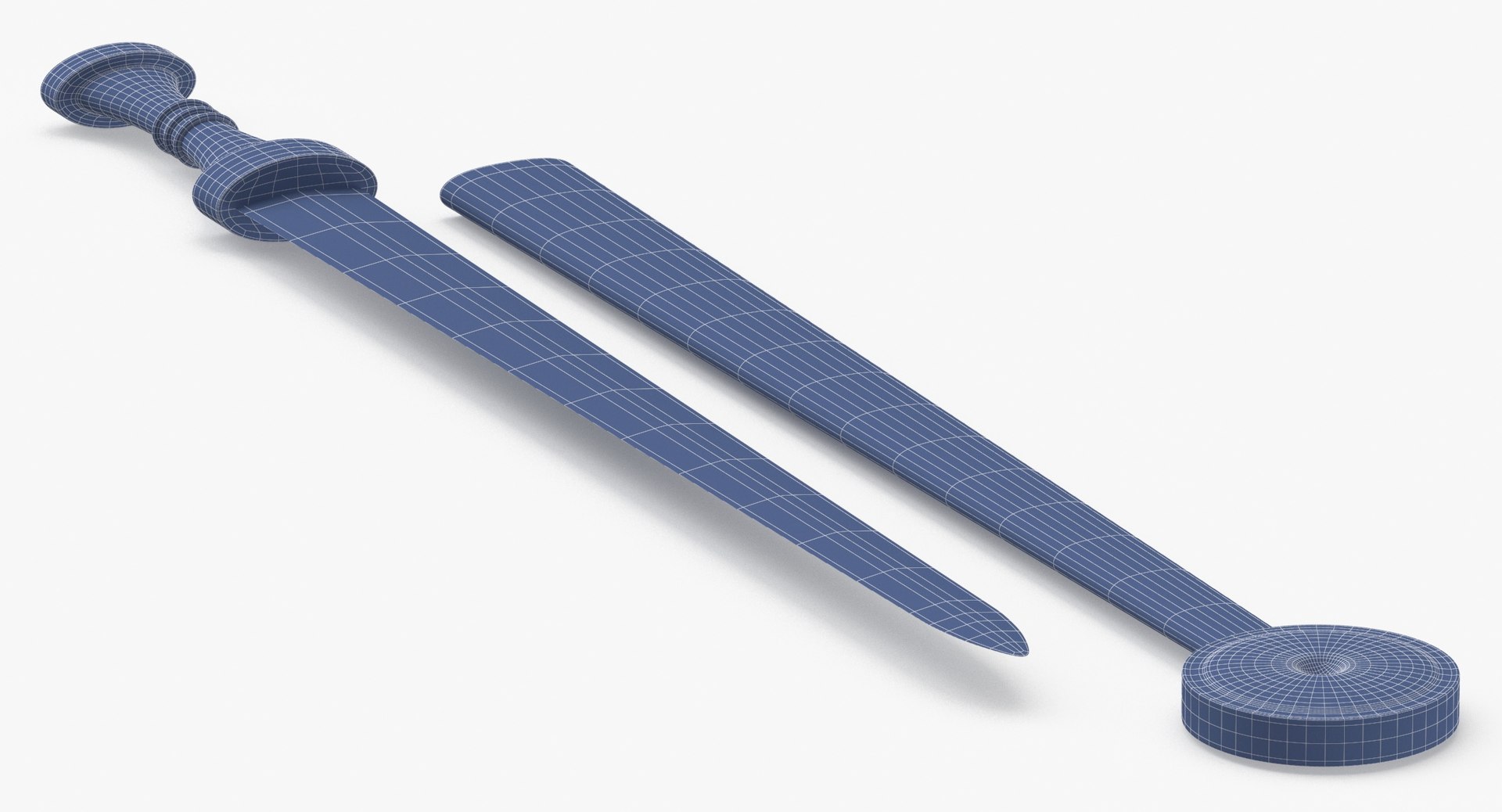 3D Roman Spatha Sword 02 - TurboSquid 2188922