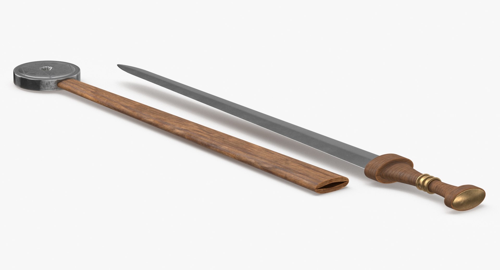 3D Roman Spatha Sword 02 - TurboSquid 2188922