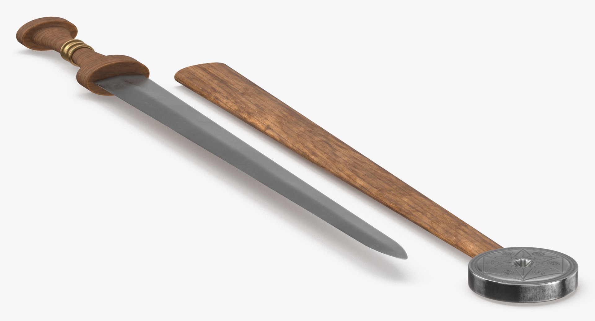 3D Roman Spatha Sword 02 - TurboSquid 2188922