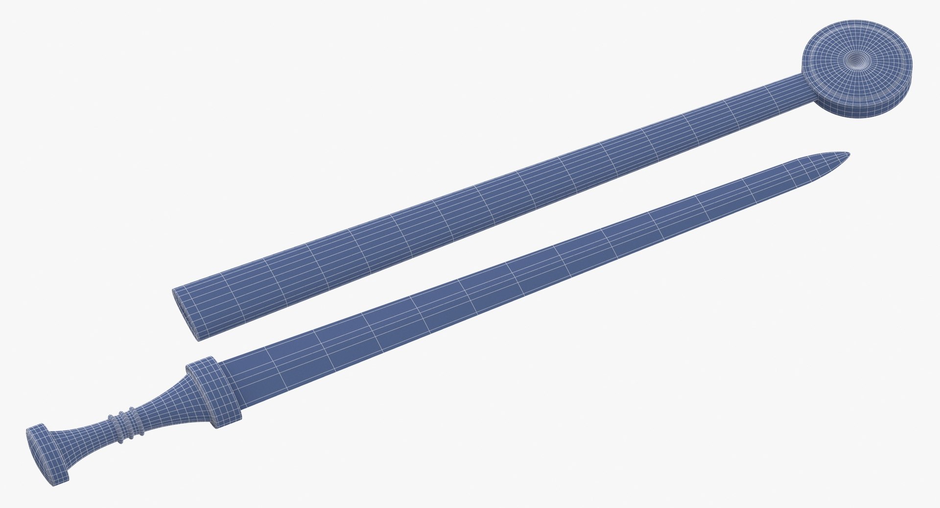 3D Roman Spatha Sword 02 - TurboSquid 2188922