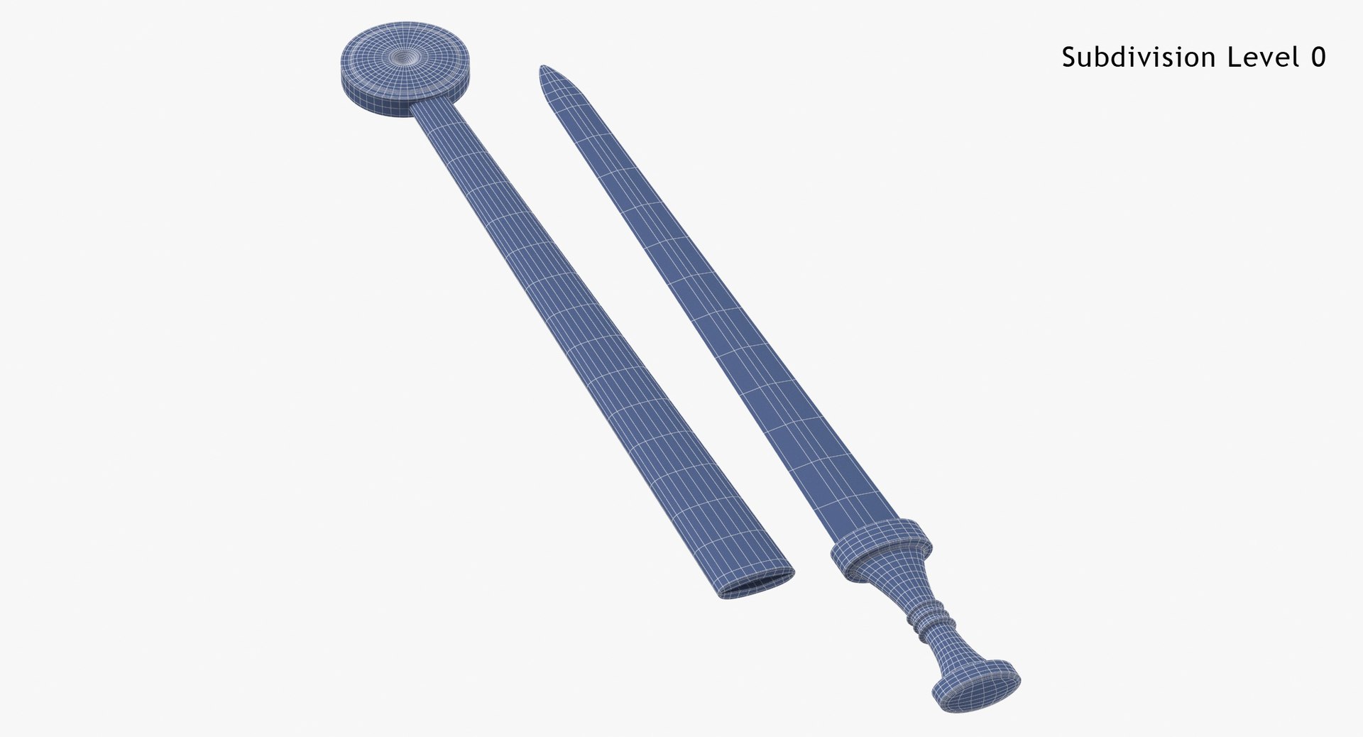 3D Roman Spatha Sword 02 - TurboSquid 2188922