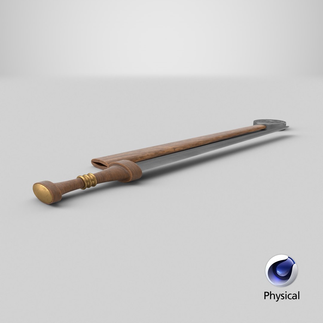 3D Roman Spatha Sword 02 - TurboSquid 2188922