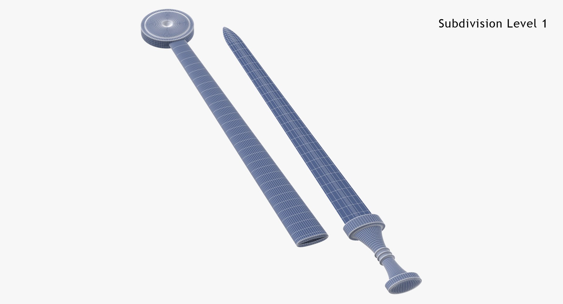 3D Roman Spatha Sword 02 - TurboSquid 2188922