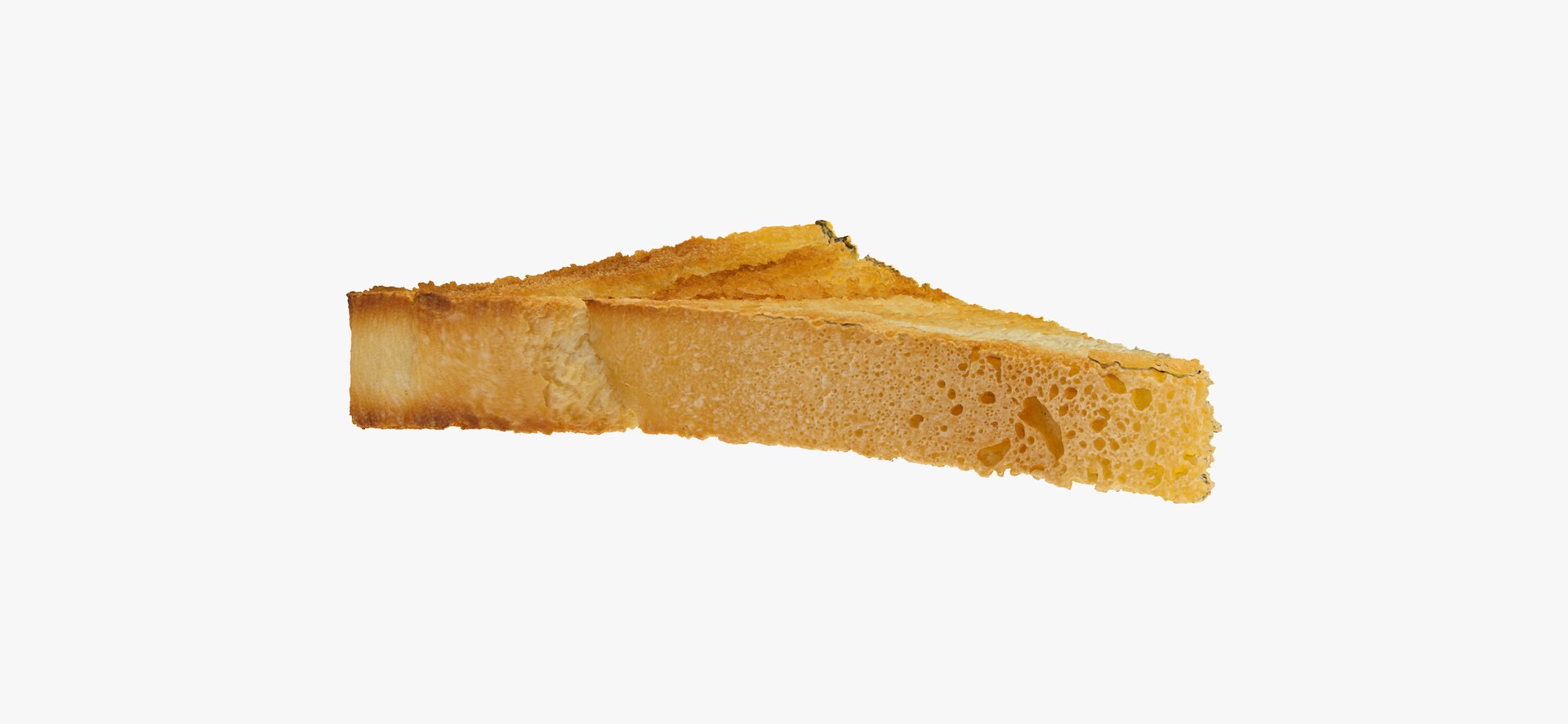 3D Bread Toast White Triangle - TurboSquid 1647973