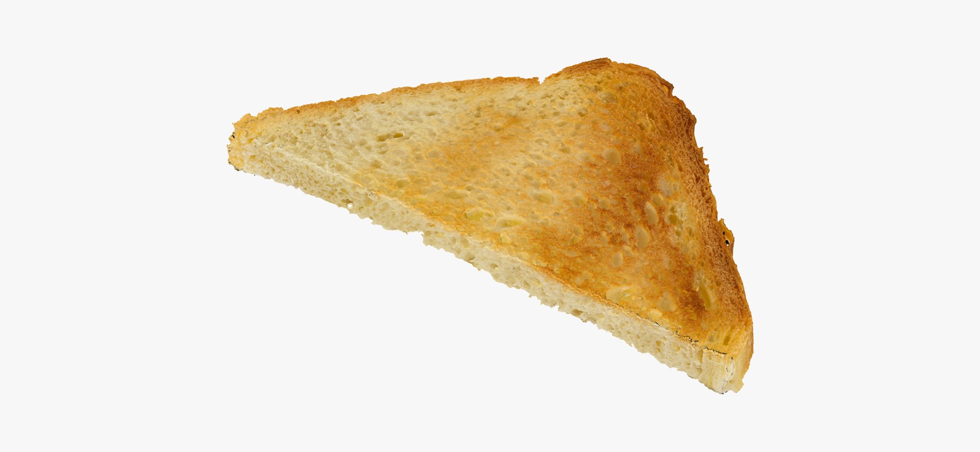 3D Bread Toast White Triangle - TurboSquid 1647973