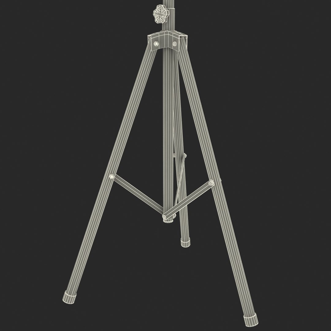 classic speaker stand 3d model