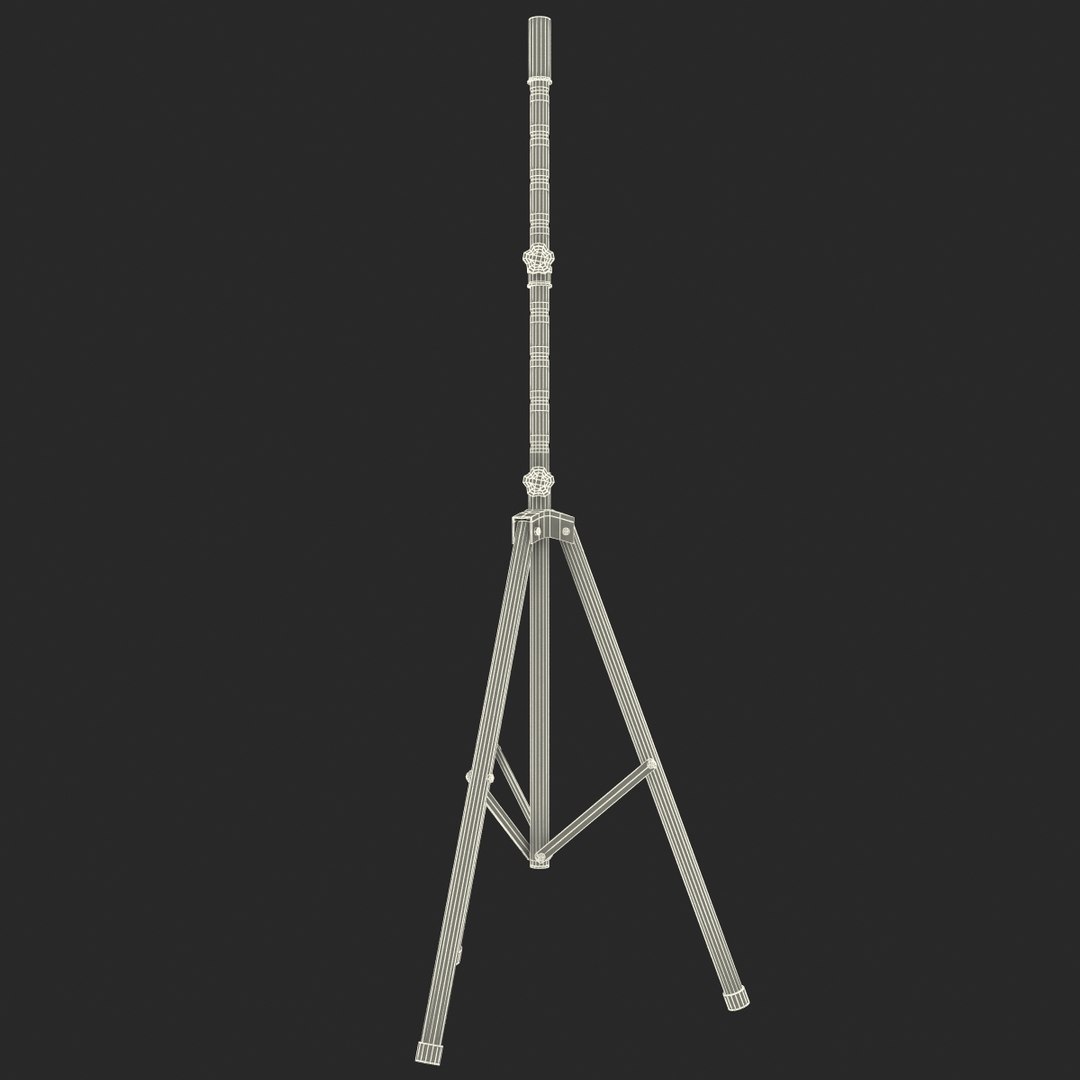 classic speaker stand 3d model