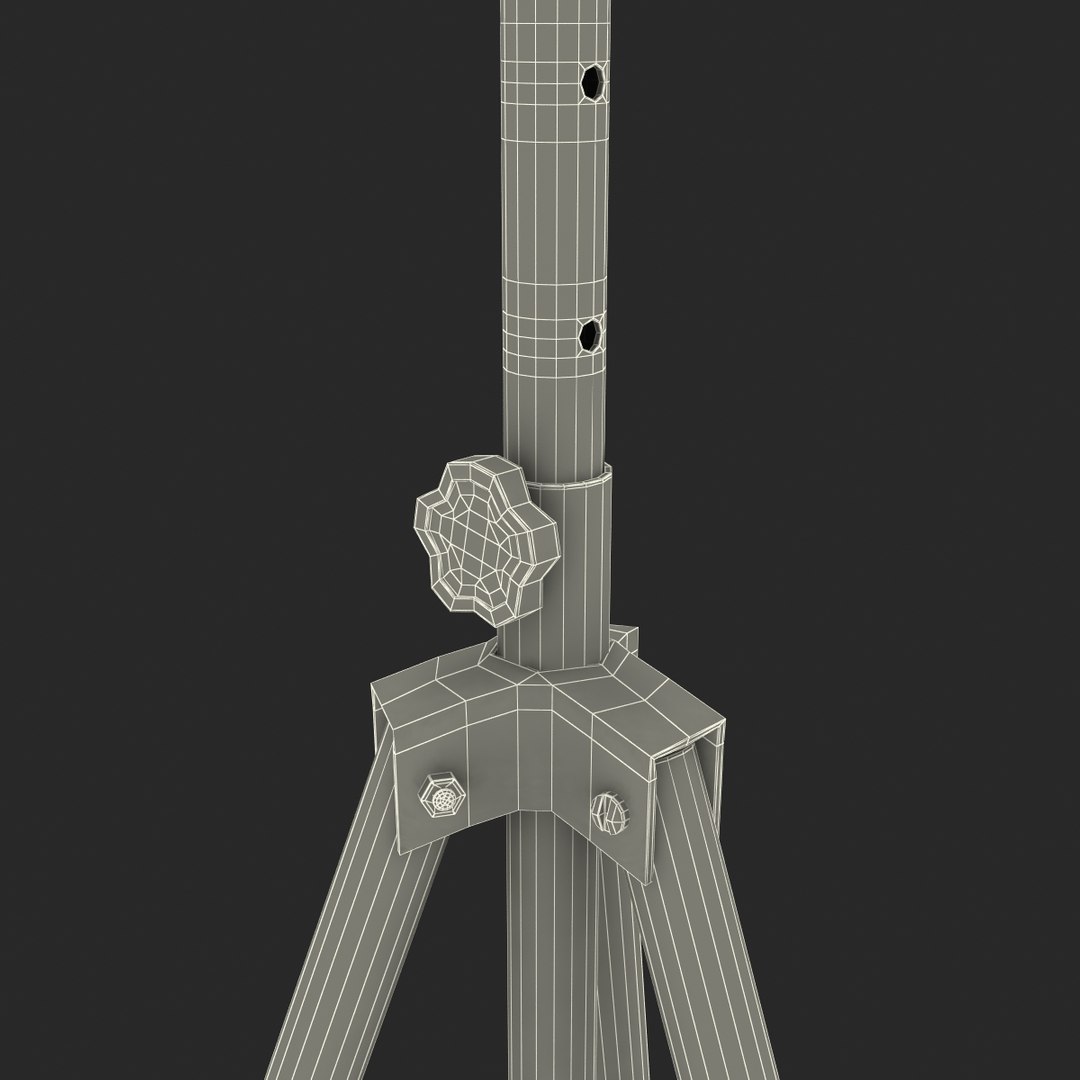 classic speaker stand 3d model