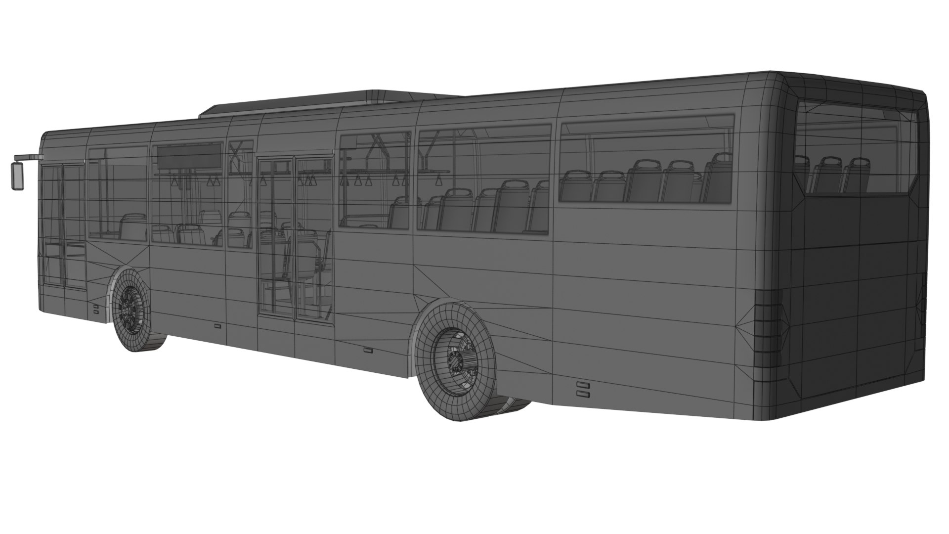 Vehicle Bus Coach 3D Model - TurboSquid 1688231