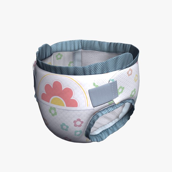 3D Diaper Models | TurboSquid