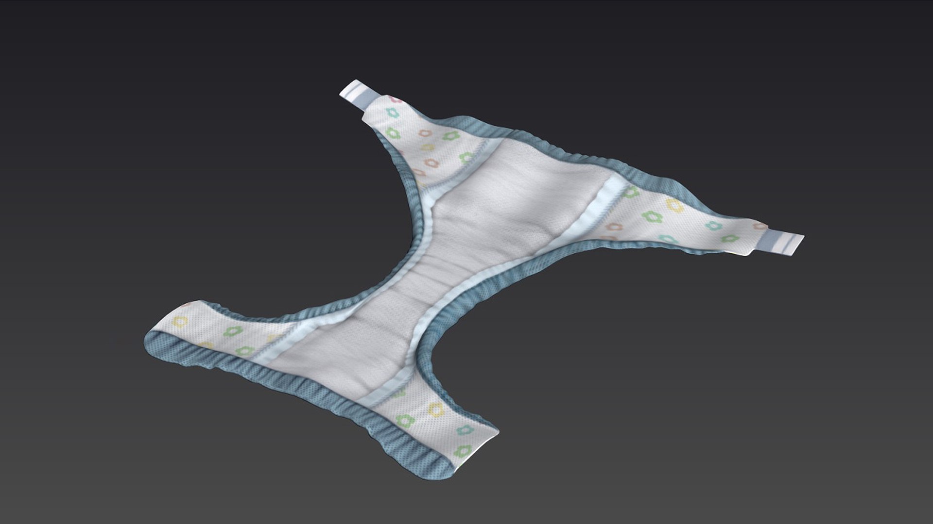 Diaper 3D Model - TurboSquid 1887554