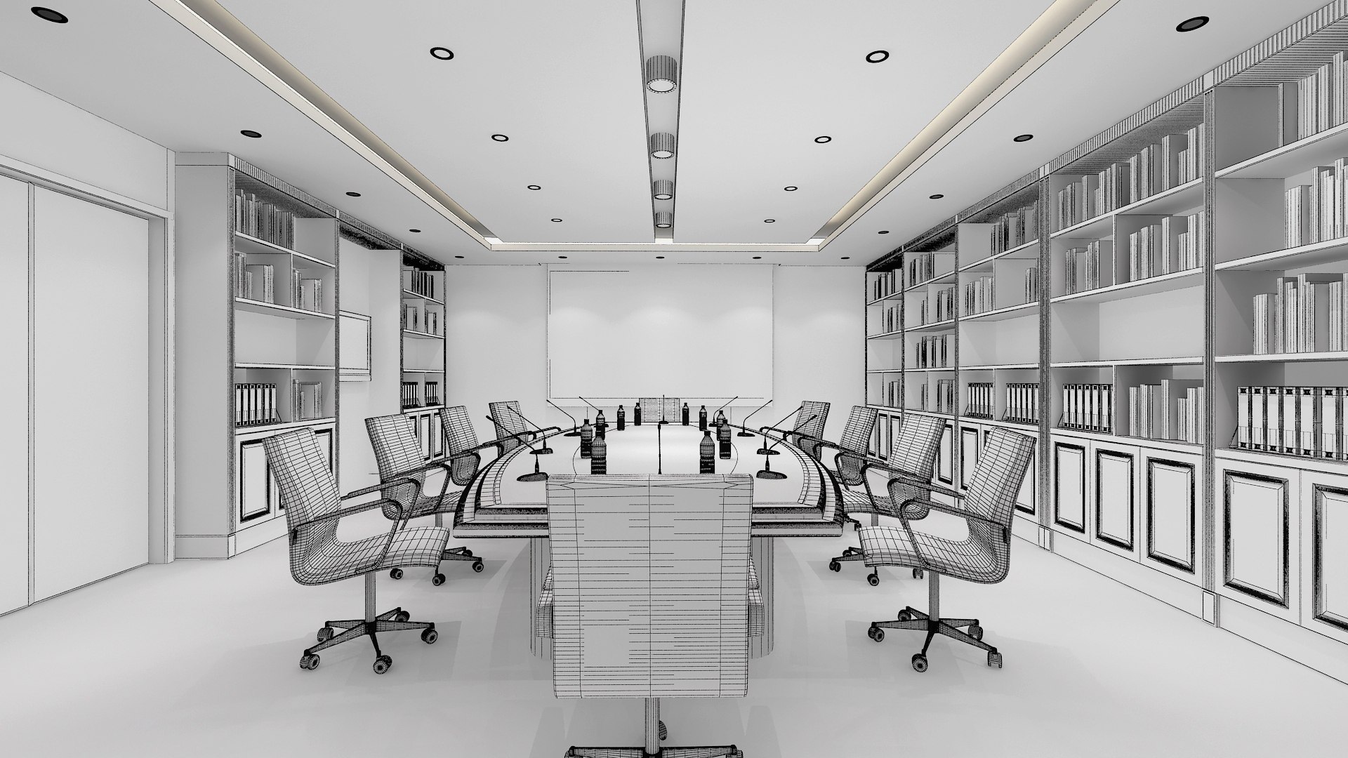 3D Conference Room Collection 01 - TurboSquid 2125644