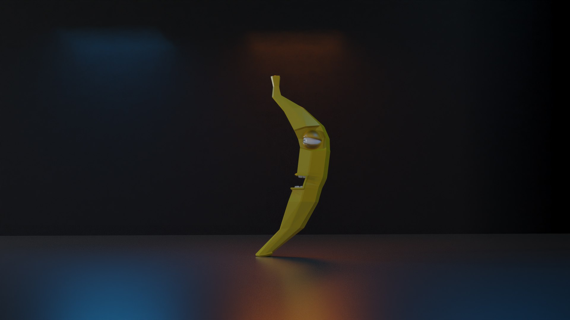 Banana Bob Low Poly Animated PBR Character 3D Model - TurboSquid 2034648