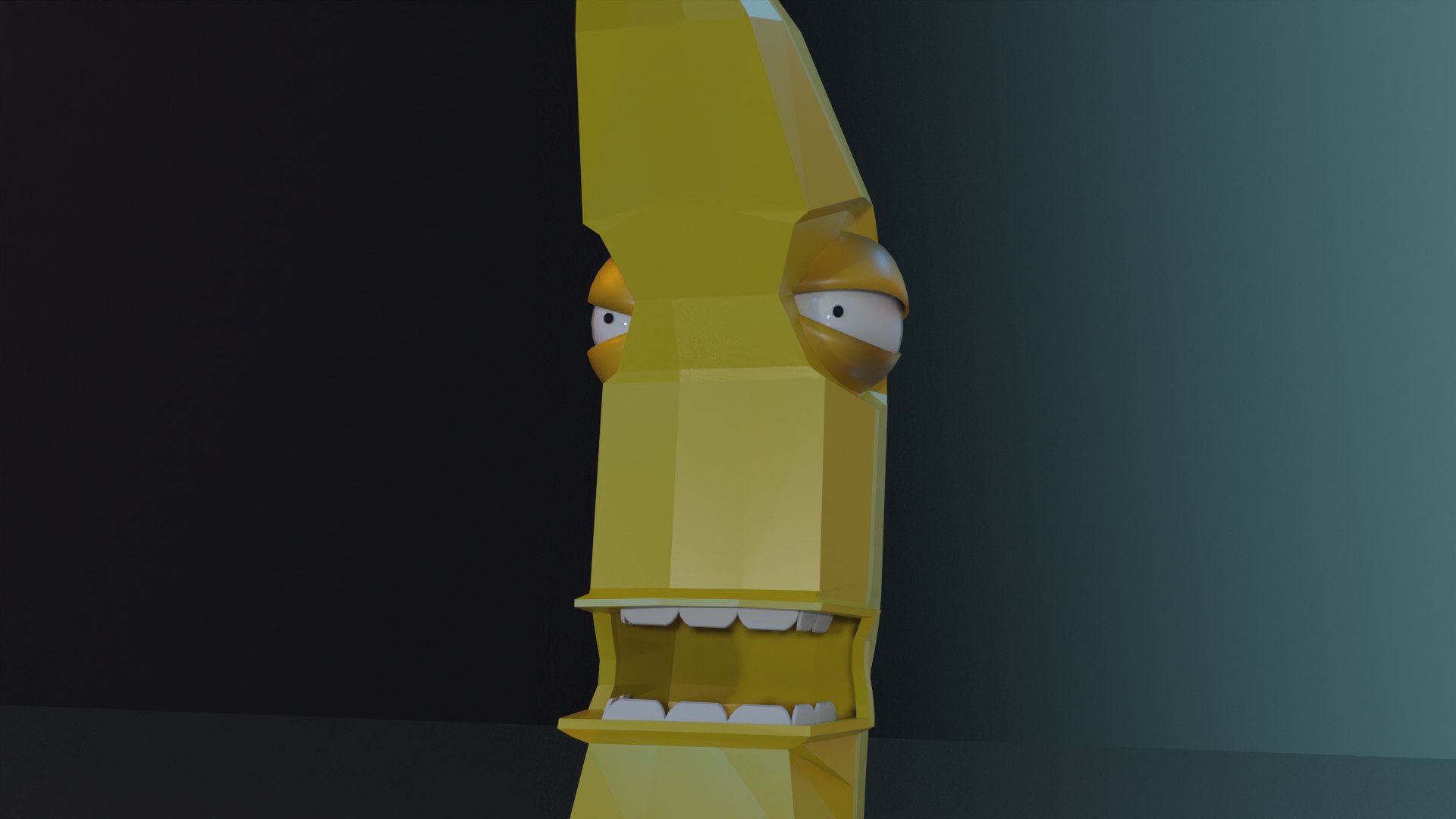 Banana Bob Low Poly Animated PBR Character 3D Model - TurboSquid 2034648