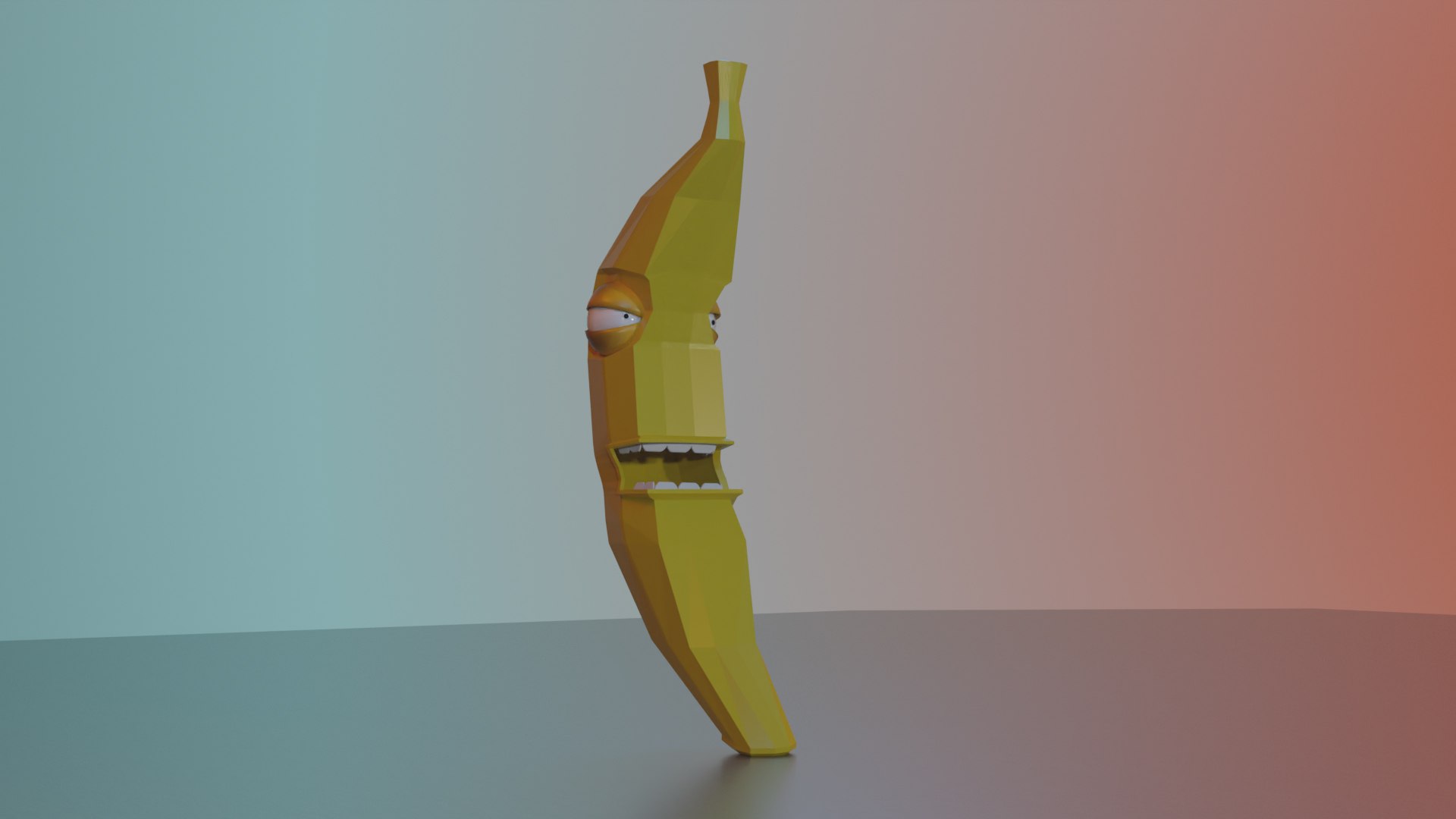 Banana Bob Low Poly Animated PBR Character 3D Model - TurboSquid 2034648