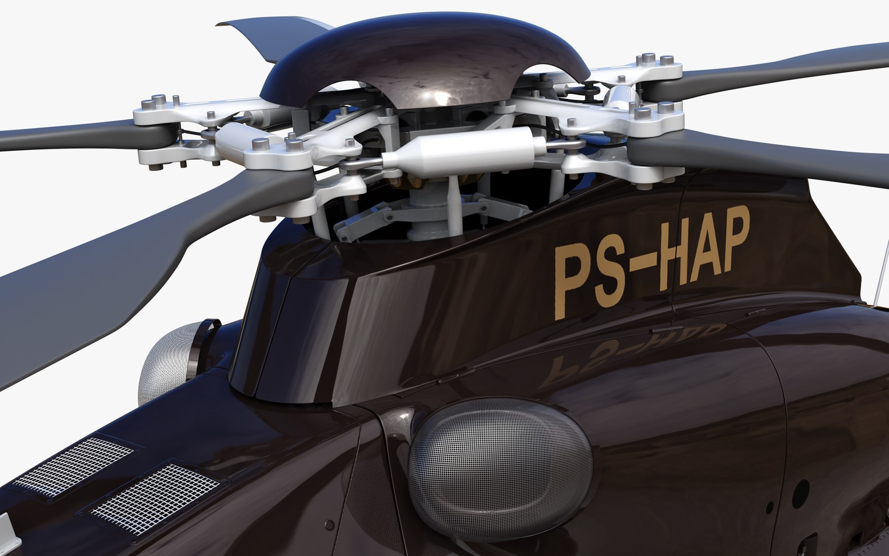 3D Airbus H155 Corporate model - TurboSquid 2126729