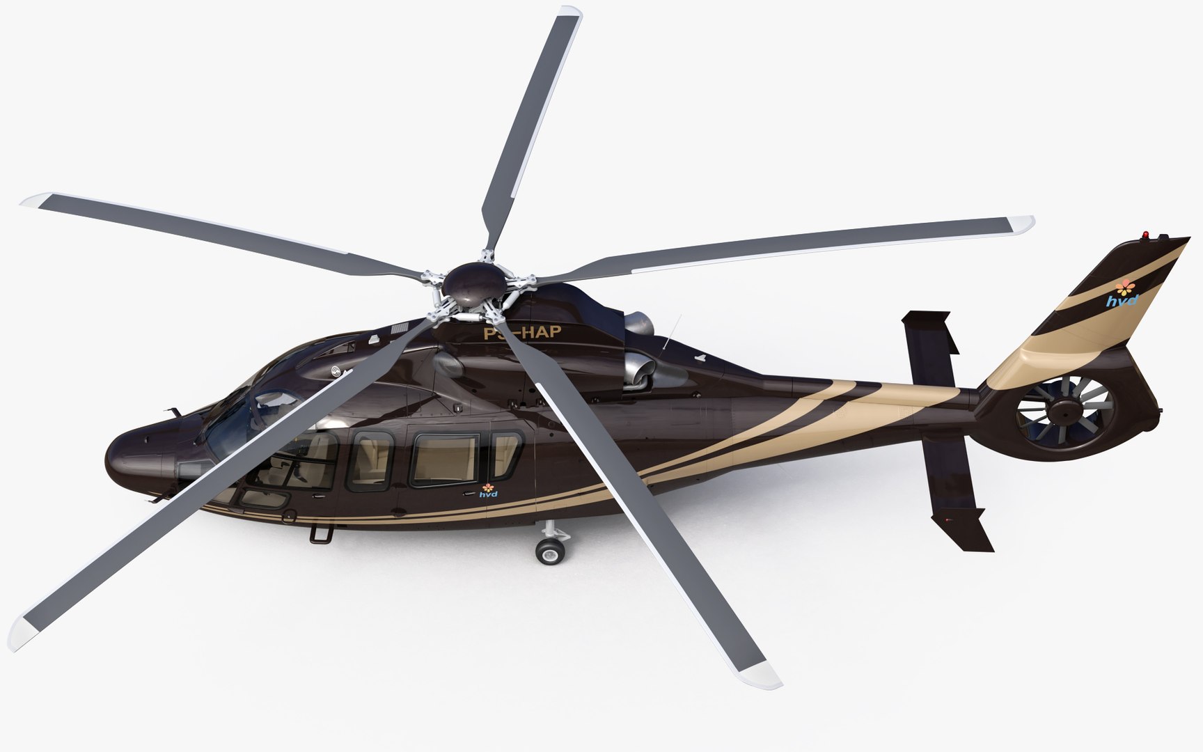 3D Airbus H155 Corporate Model - TurboSquid 2126729