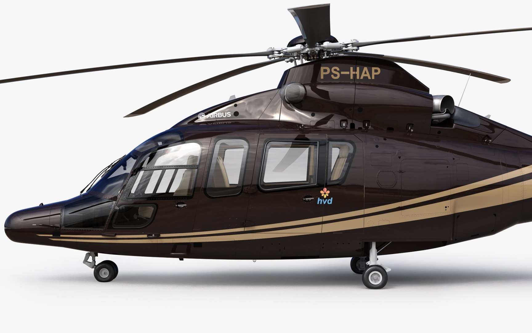 3D Airbus H155 Corporate model - TurboSquid 2126729
