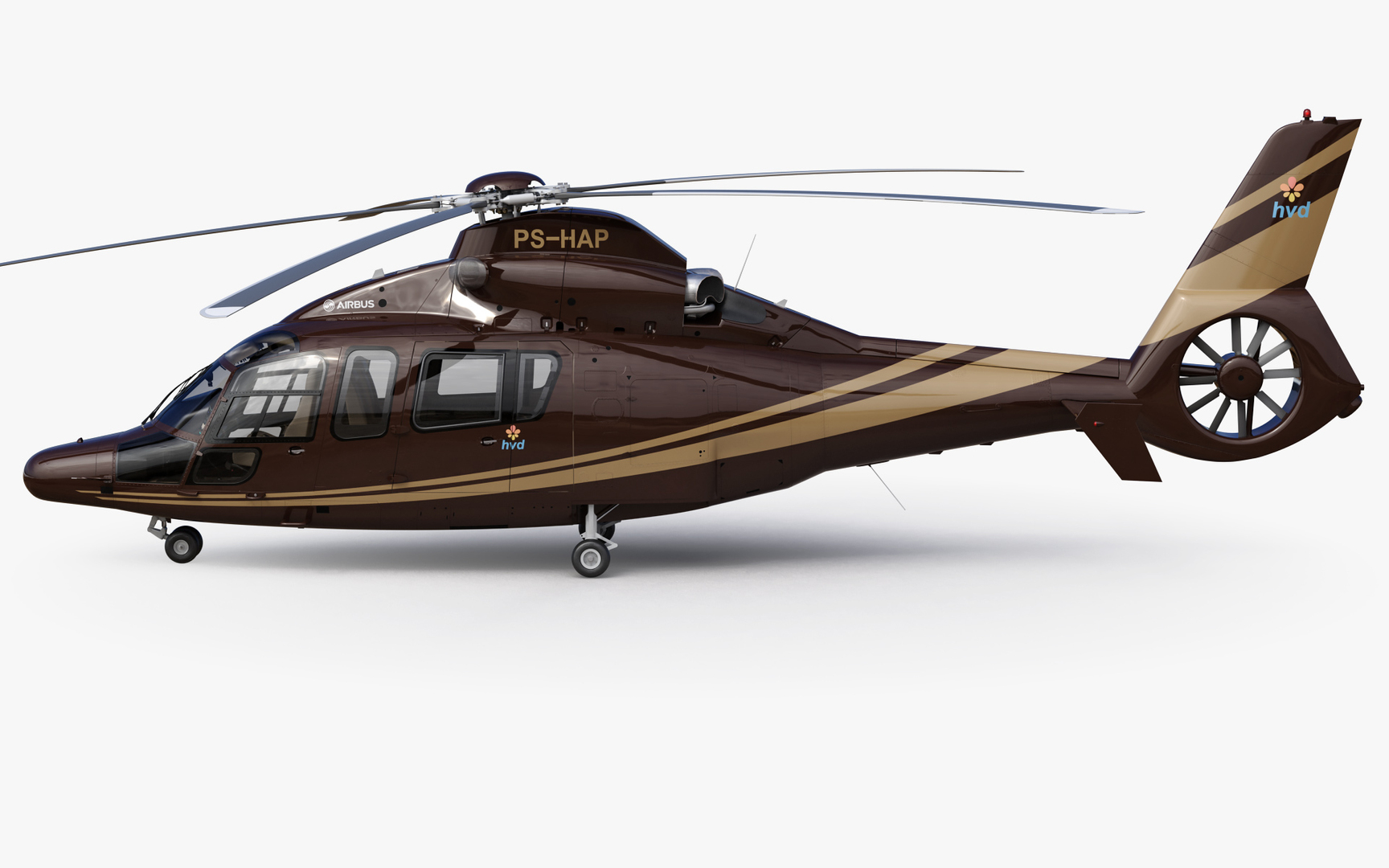 modelo 3d Airbus H155 Corporativo - TurboSquid 2126729