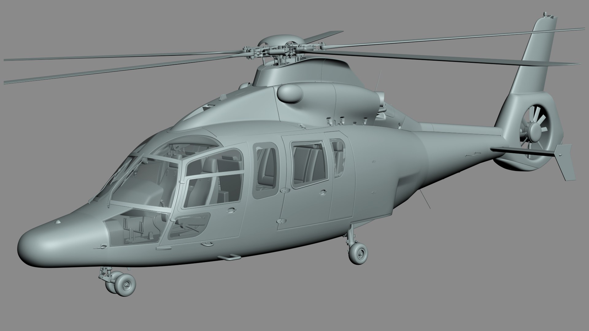 3D Airbus H155 Corporate model - TurboSquid 2126729