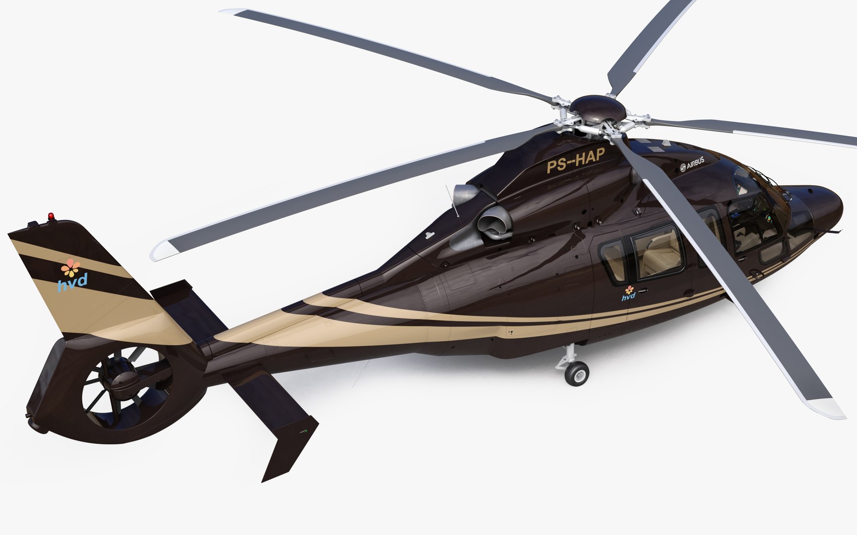 3D Airbus H155 Corporate model - TurboSquid 2126729