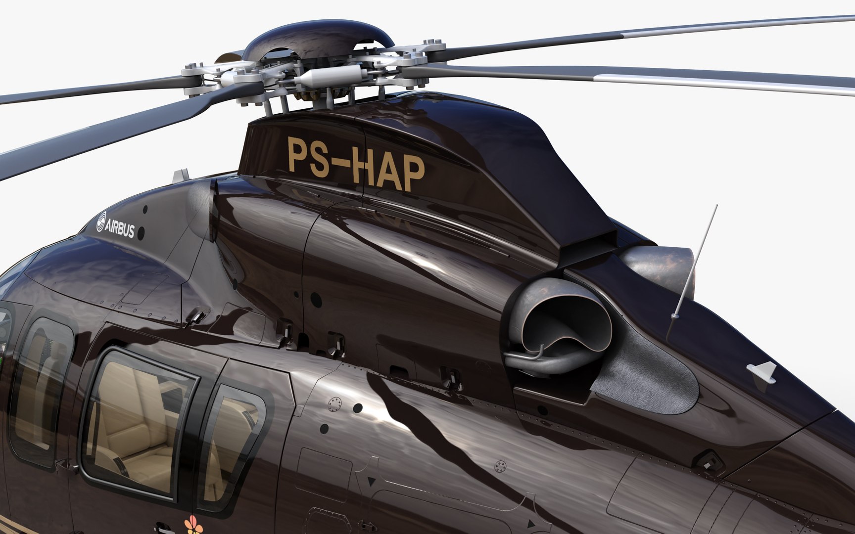 3D Airbus H155 Corporate Model - TurboSquid 2126729