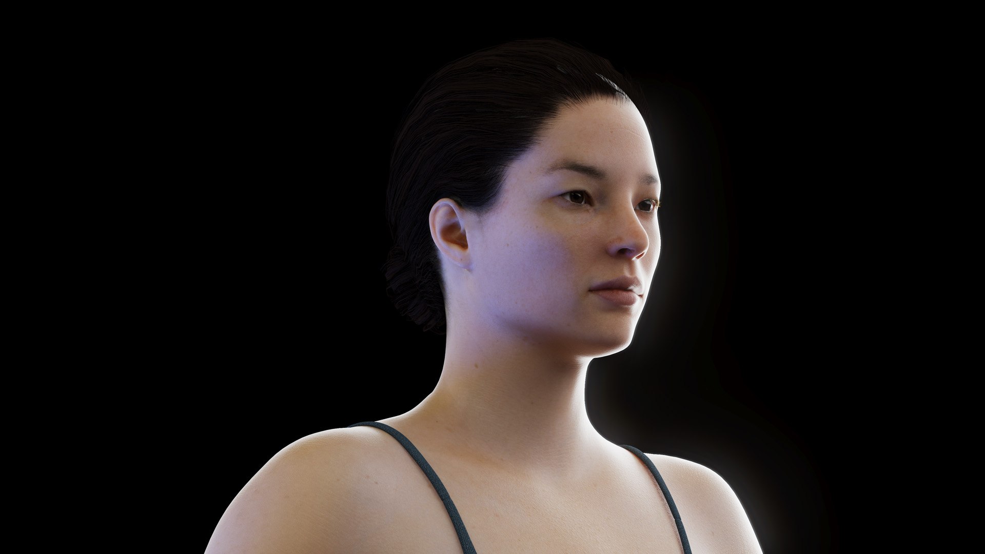 3D Human Anatomy Asian Female Body Model - TurboSquid 2024556