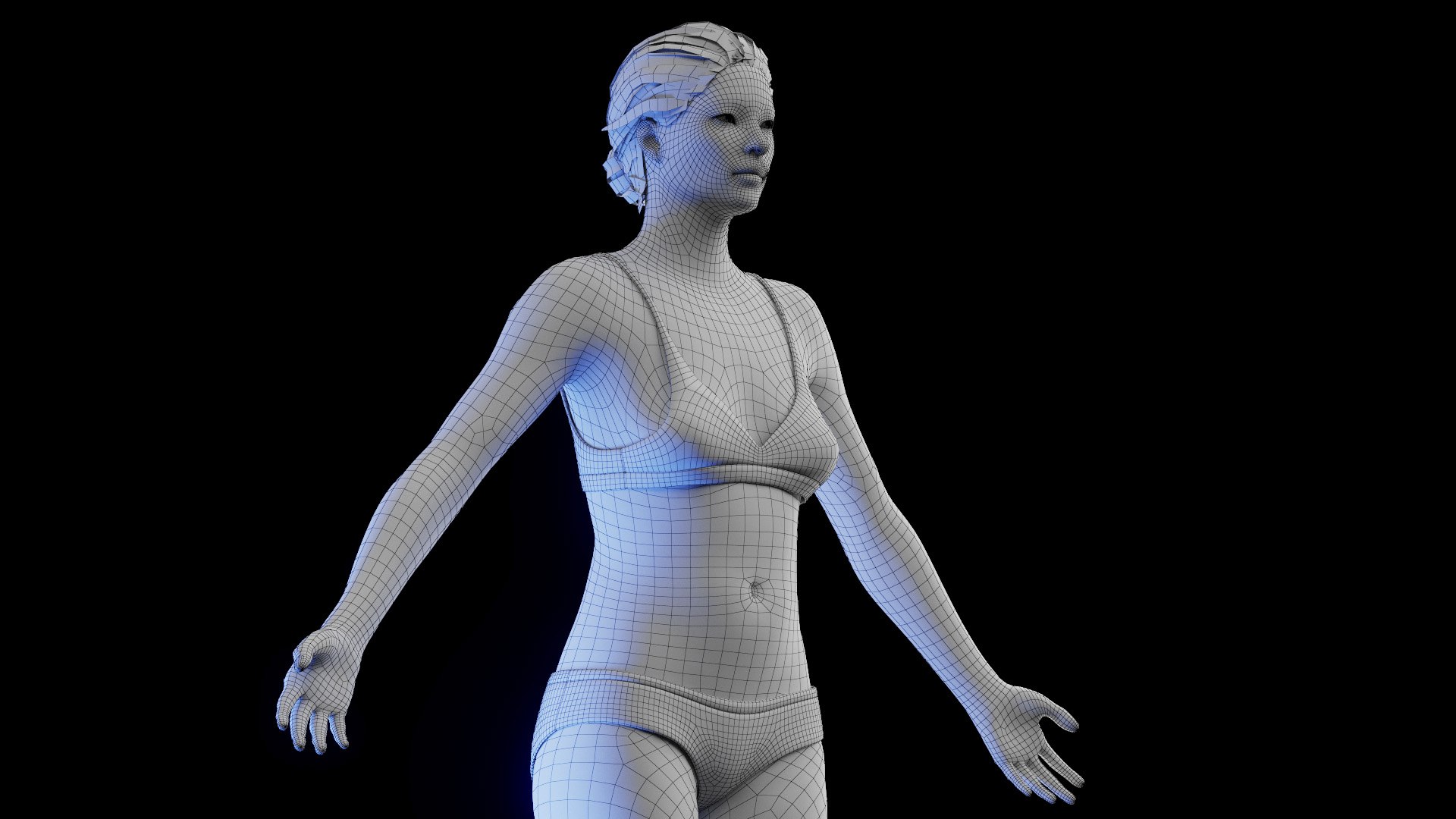 3D Human Anatomy Asian Female Body Model - TurboSquid 2024556