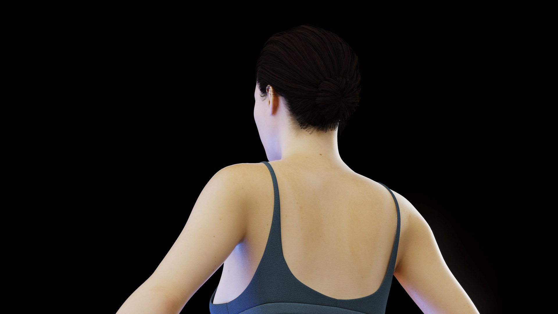 3D Human Anatomy Asian Female Body Model - TurboSquid 2024556