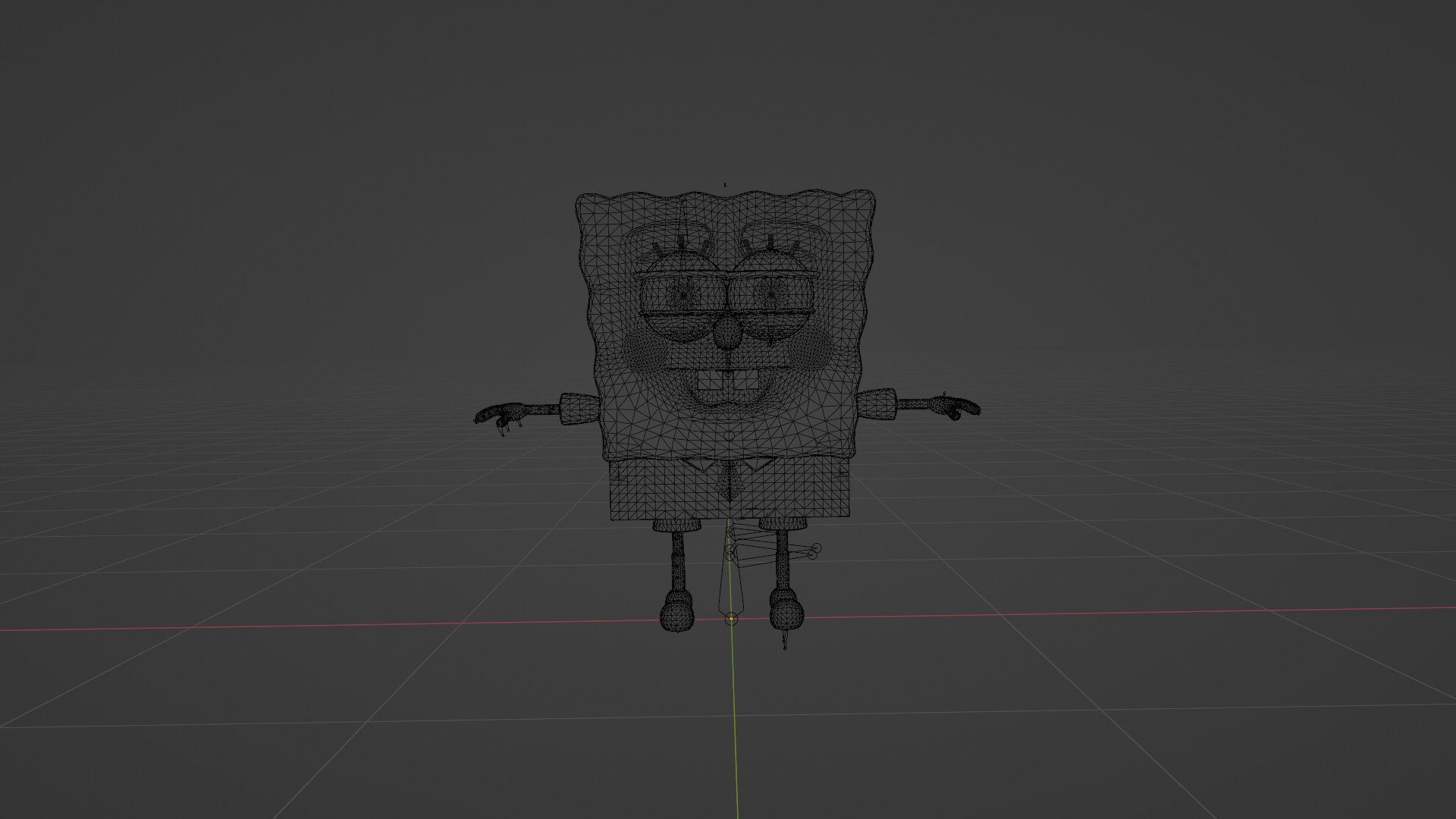 Spongebob Rigged 3D Model - TurboSquid 2023280