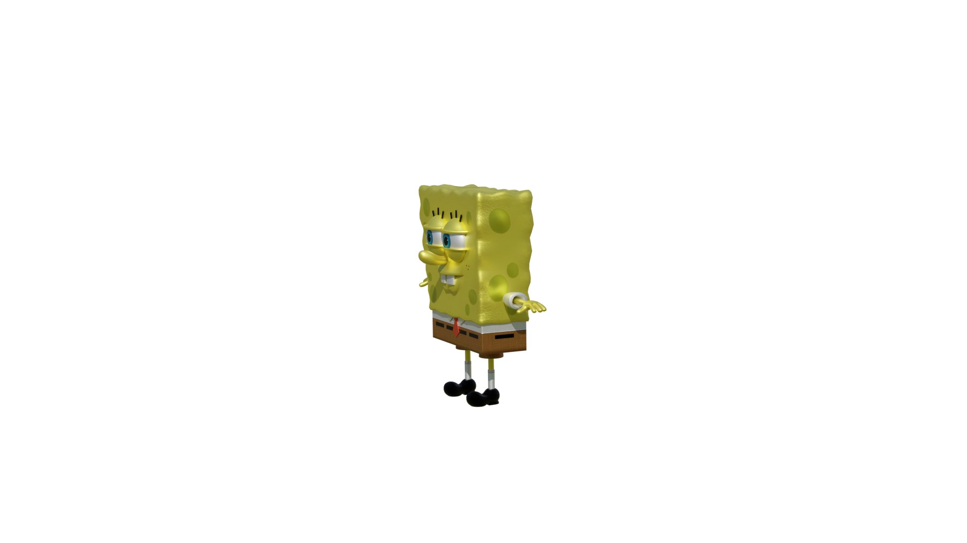 Spongebob Rigged 3D Model - TurboSquid 2023280