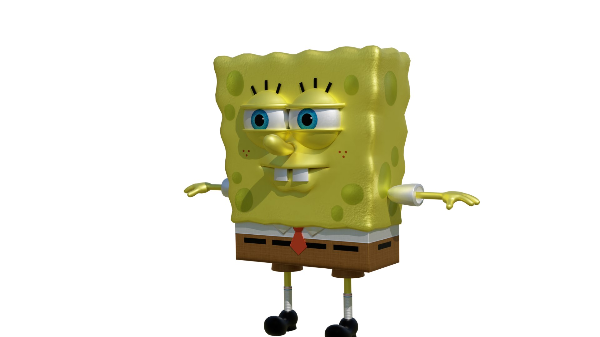 Spongebob Rigged 3D Model - TurboSquid 2023280
