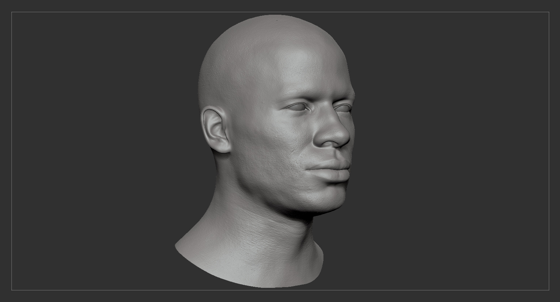 Average black male model - TurboSquid 1168205